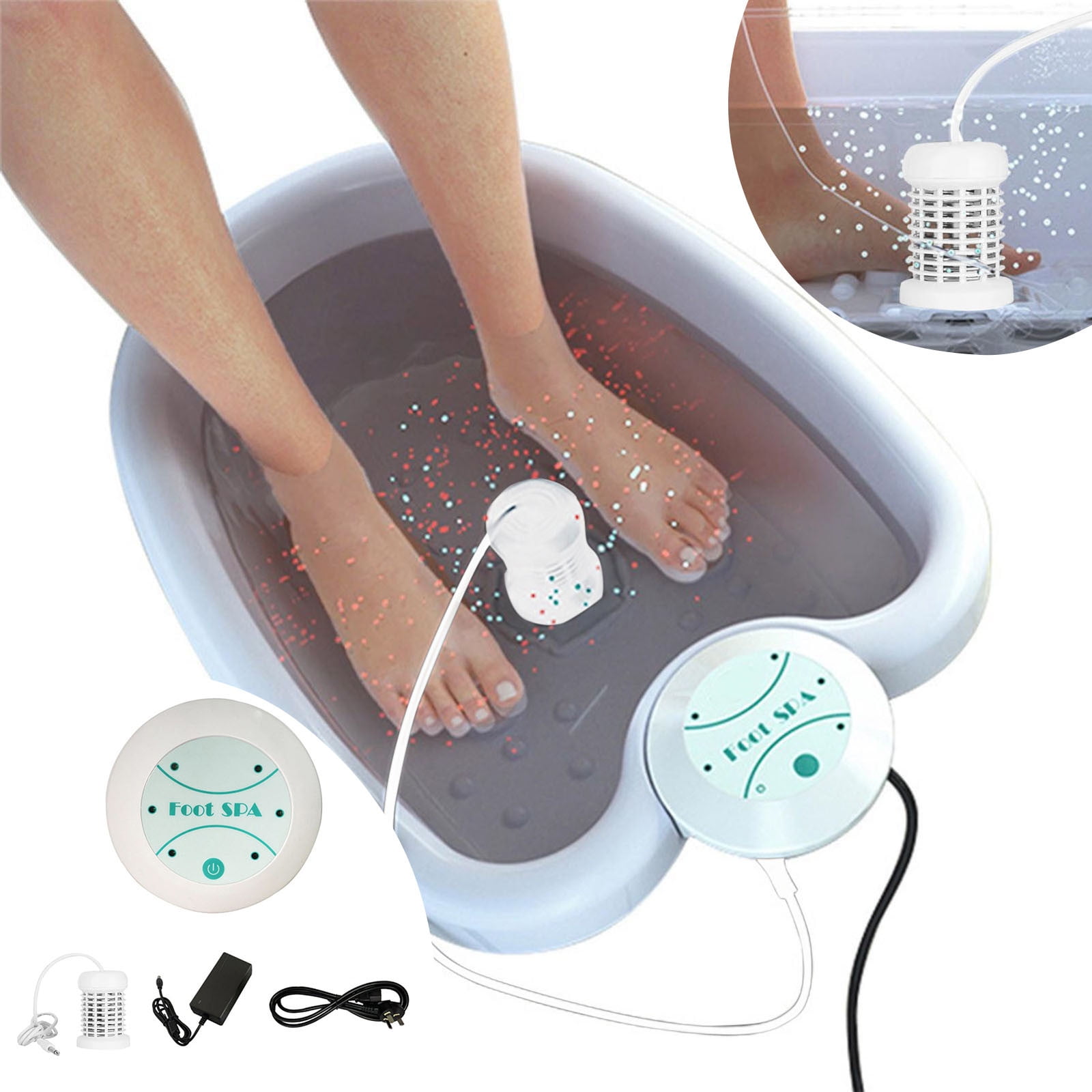 Yoofe Foot Bath Machine Upgrade Portable Foot Spa Household Foot Bath ...