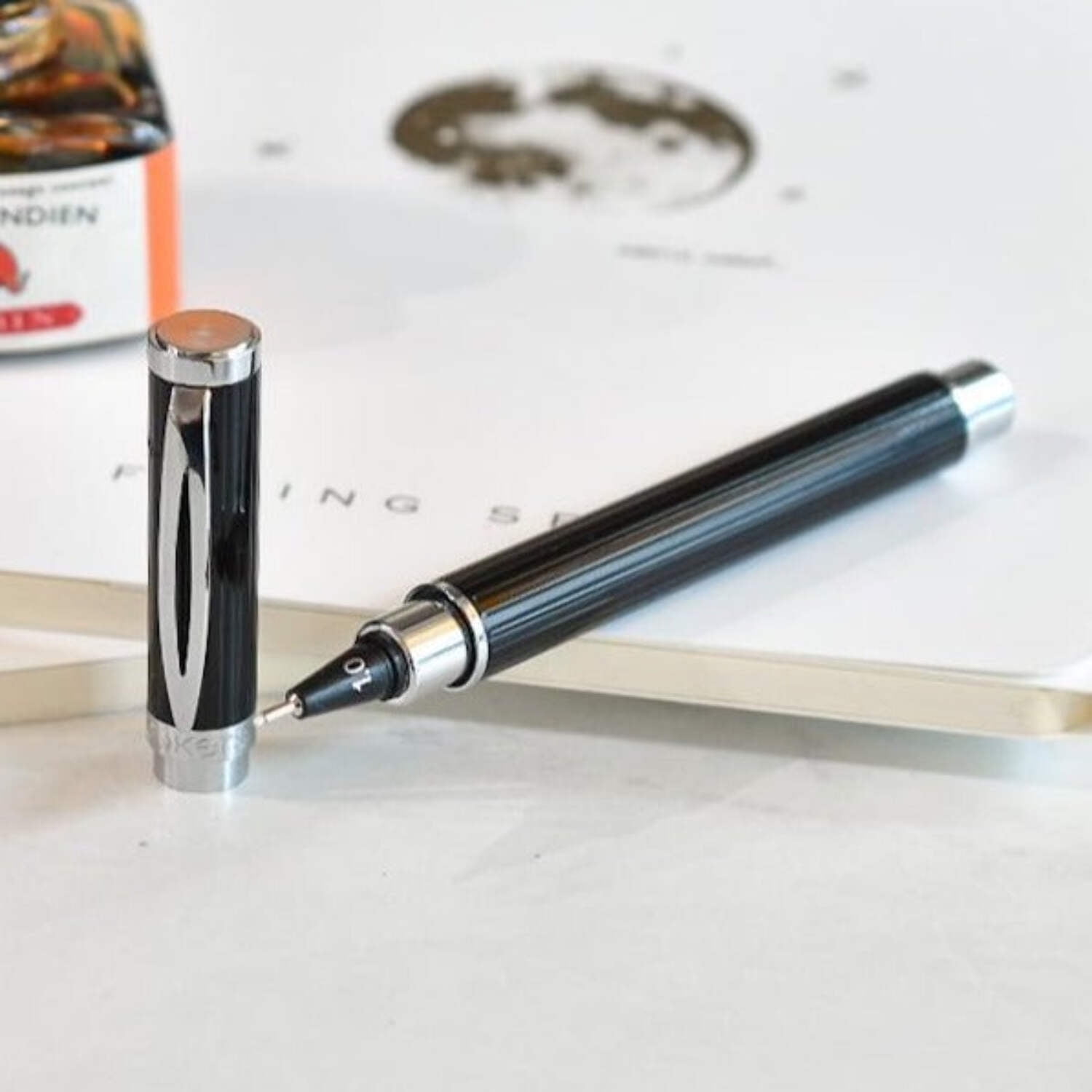 Yookers Eros Black Lacquer Fiber Pen - Walmart.com