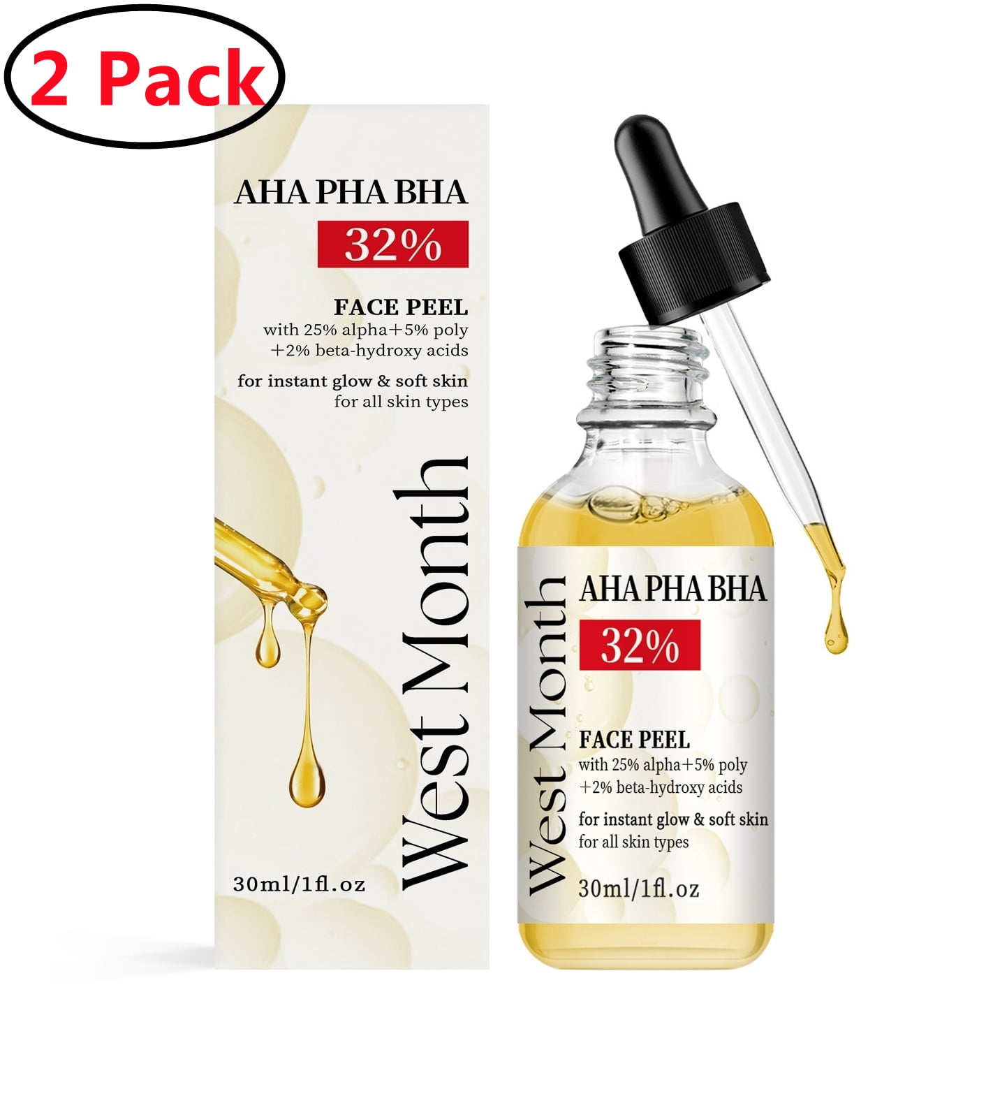 Yoomi 2 Pack Vitamin C Serum for Face - Skin Clearing Serum with ...