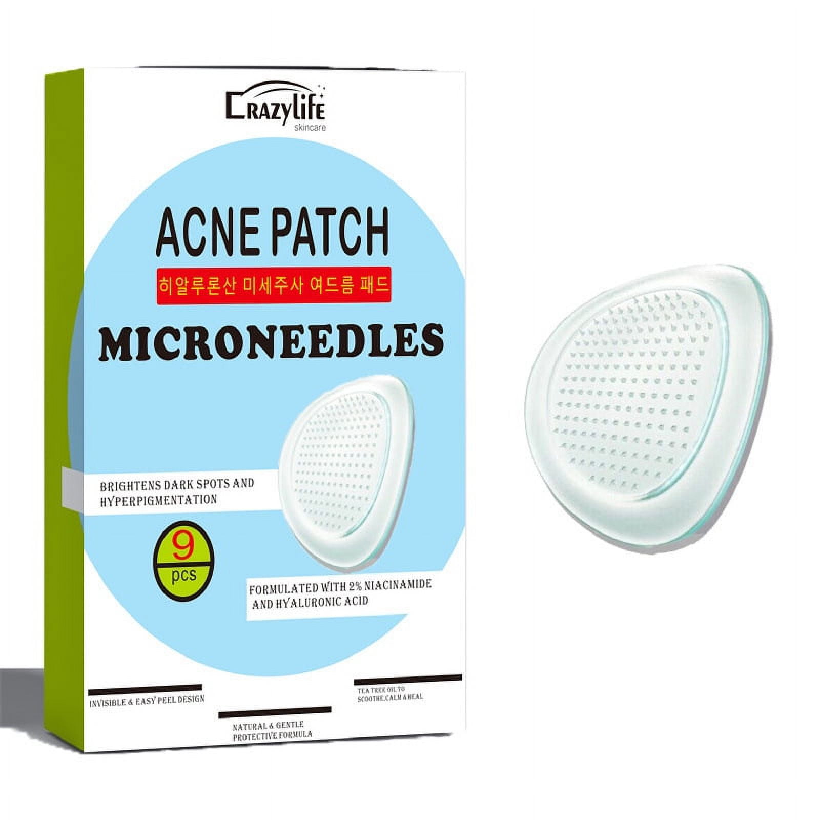 Yoomi Microdart Acne Patch (9 Patches) - Hyaluronate, Salicylic Acid ...