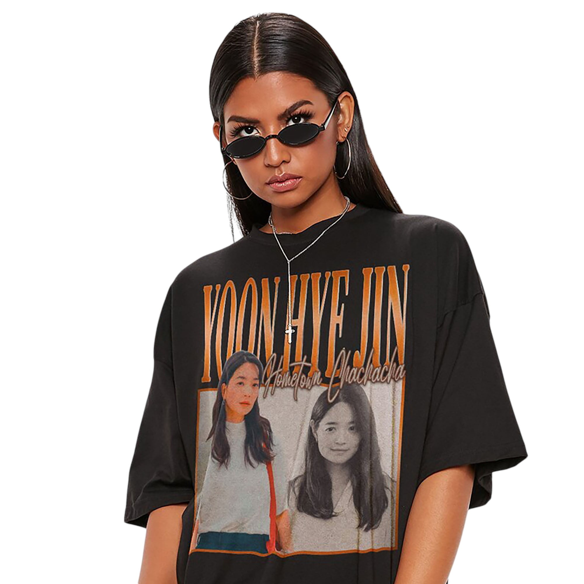 Yoon Hye-Jin Hometown Chachacha Retro Unisex Classic 2D T-Shirt ...