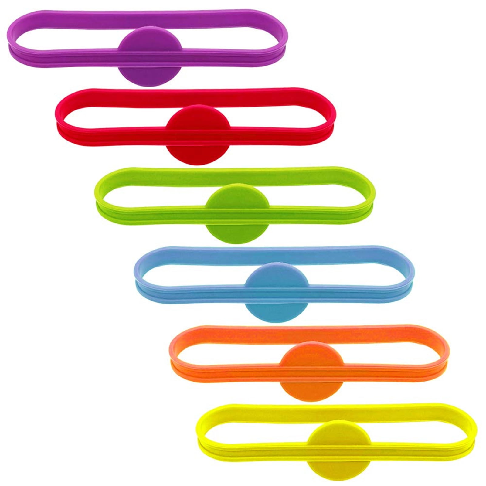 Yoone 6Pcs/Bag Wine Tags Long Strips Dishwasher Safe Silicone Glass ...