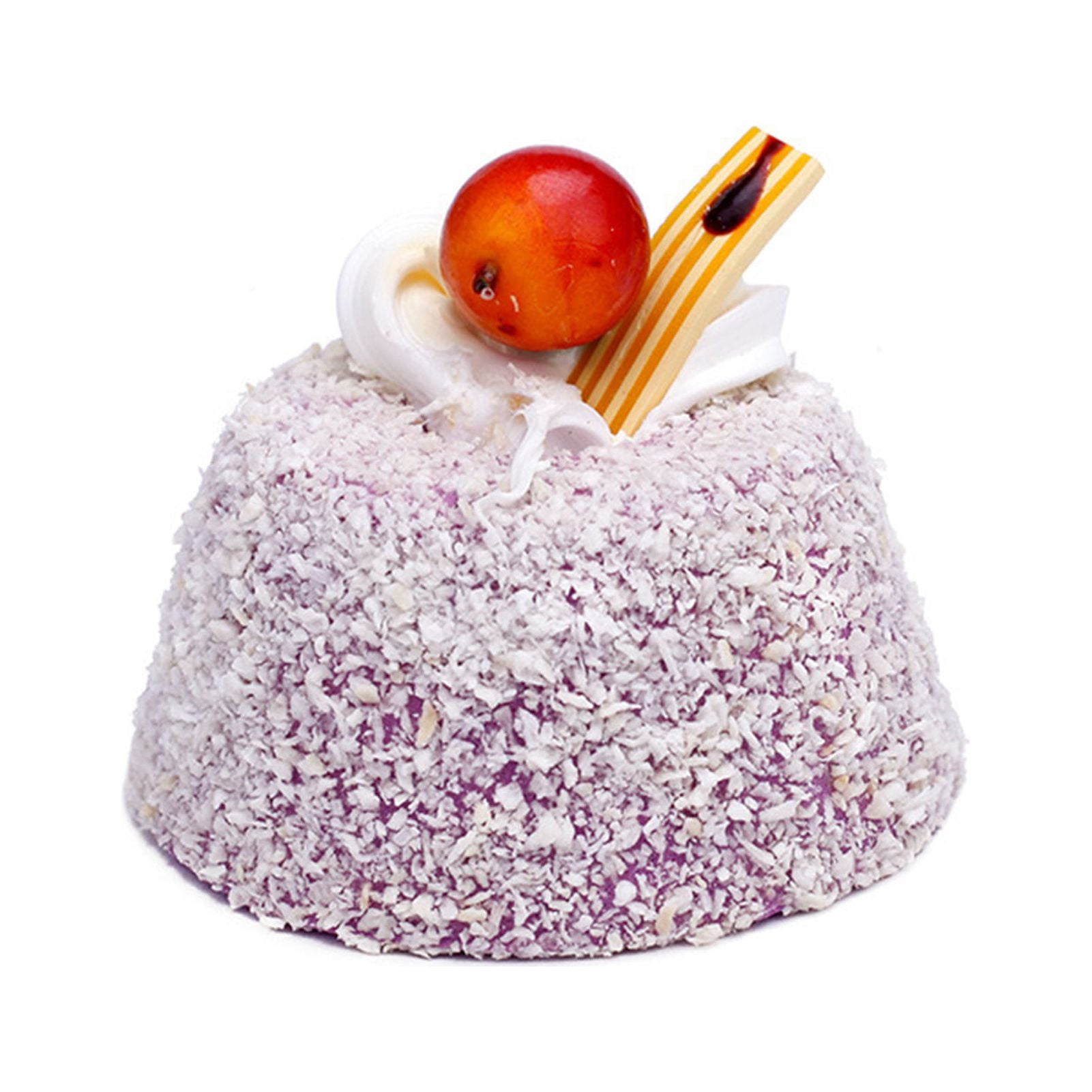 Yoone Artificial Cake Realistic Looking Vivid Color Faux Leather ...