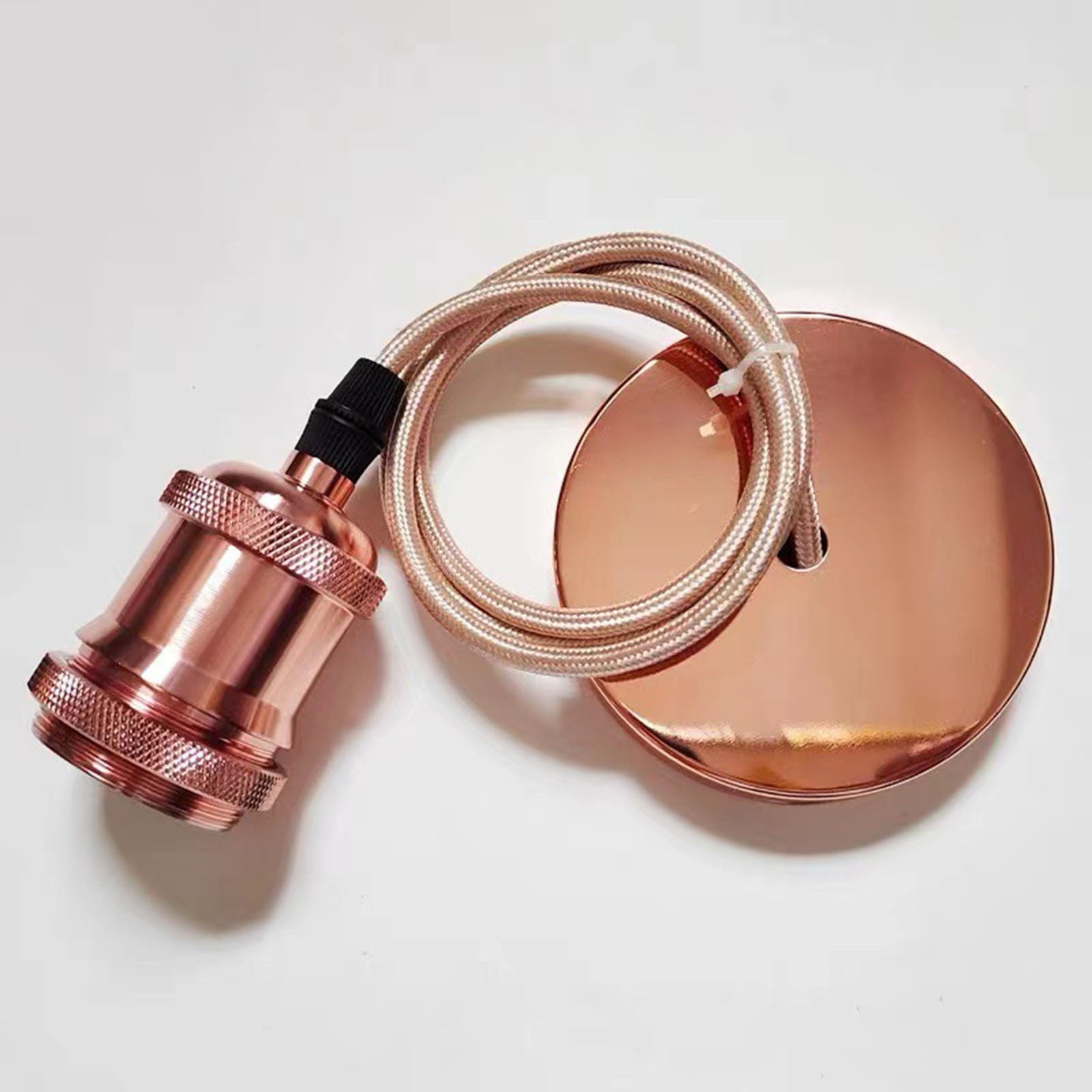 Yoone E27 Pendant Light Cord Kit with Large Screw-in Lamp Socket 1m ...