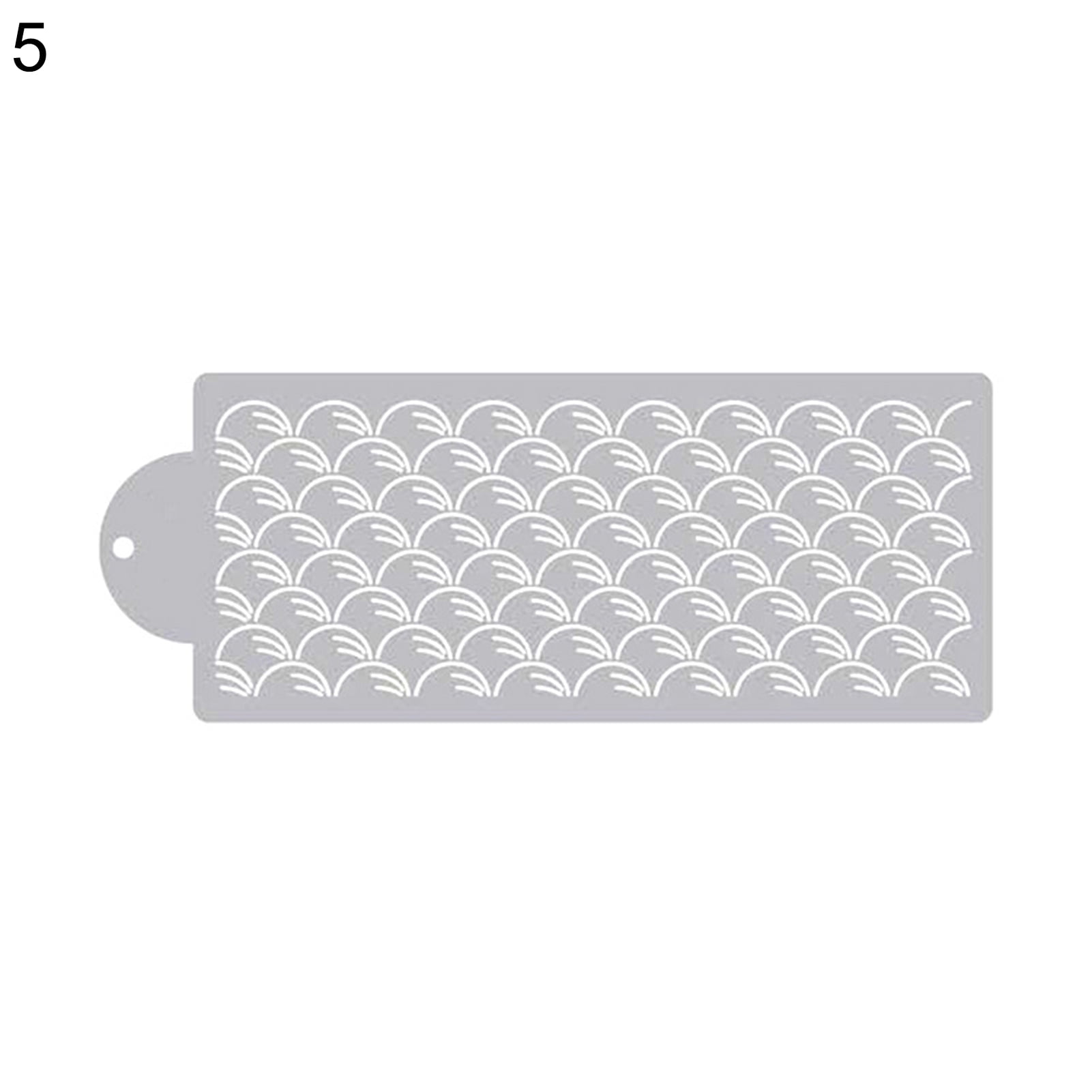 Yoone Irregular Pattern Cake Decoration Template DIY PET Multi-purpose ...