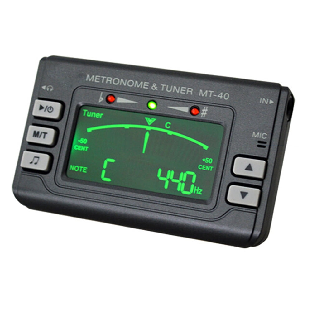 Yoone LCD Display Guitar Bass Violin Metronome Tone Generator ...