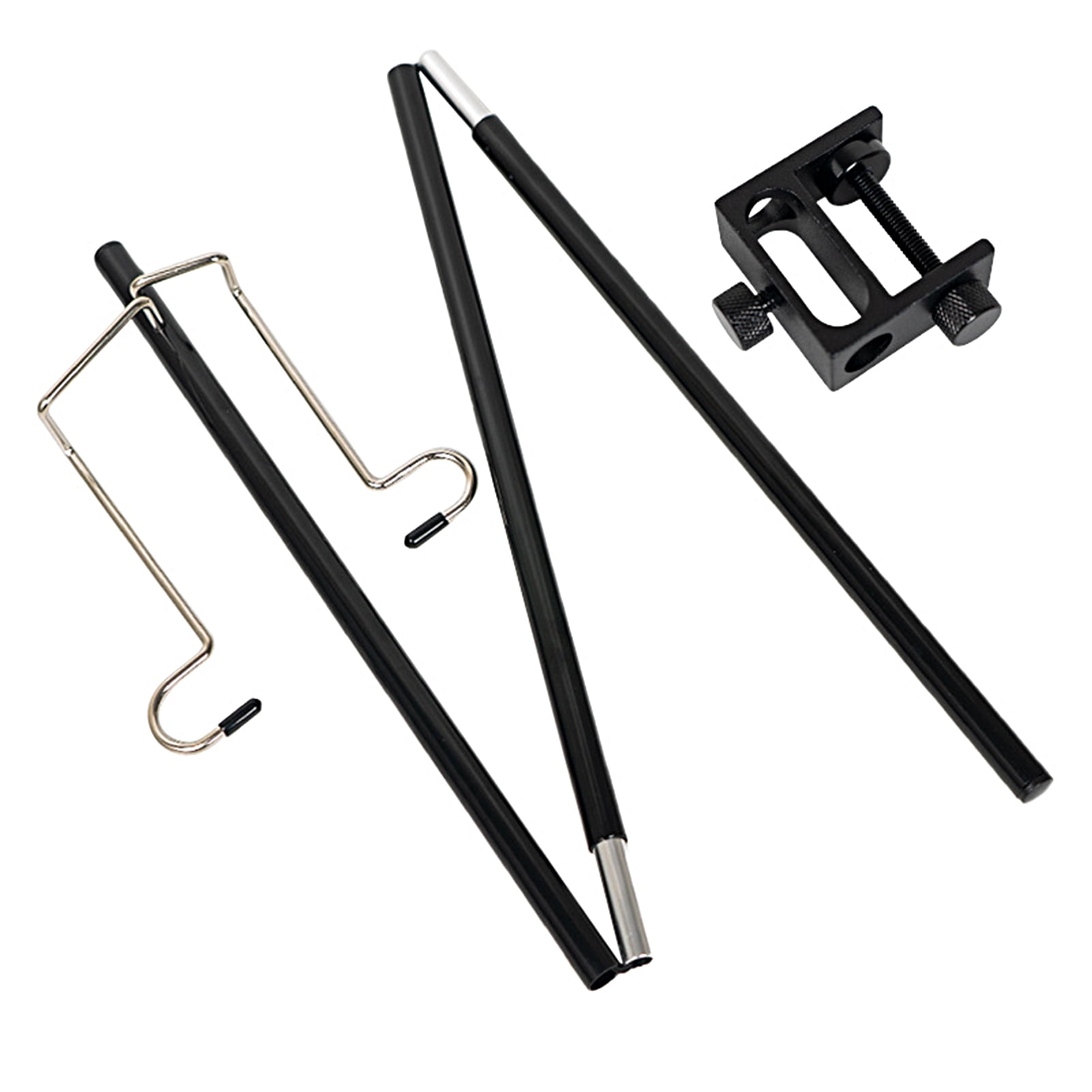 Yoone Light Holder Dual Hooks Table Mounted Adjustable Folding Portable ...