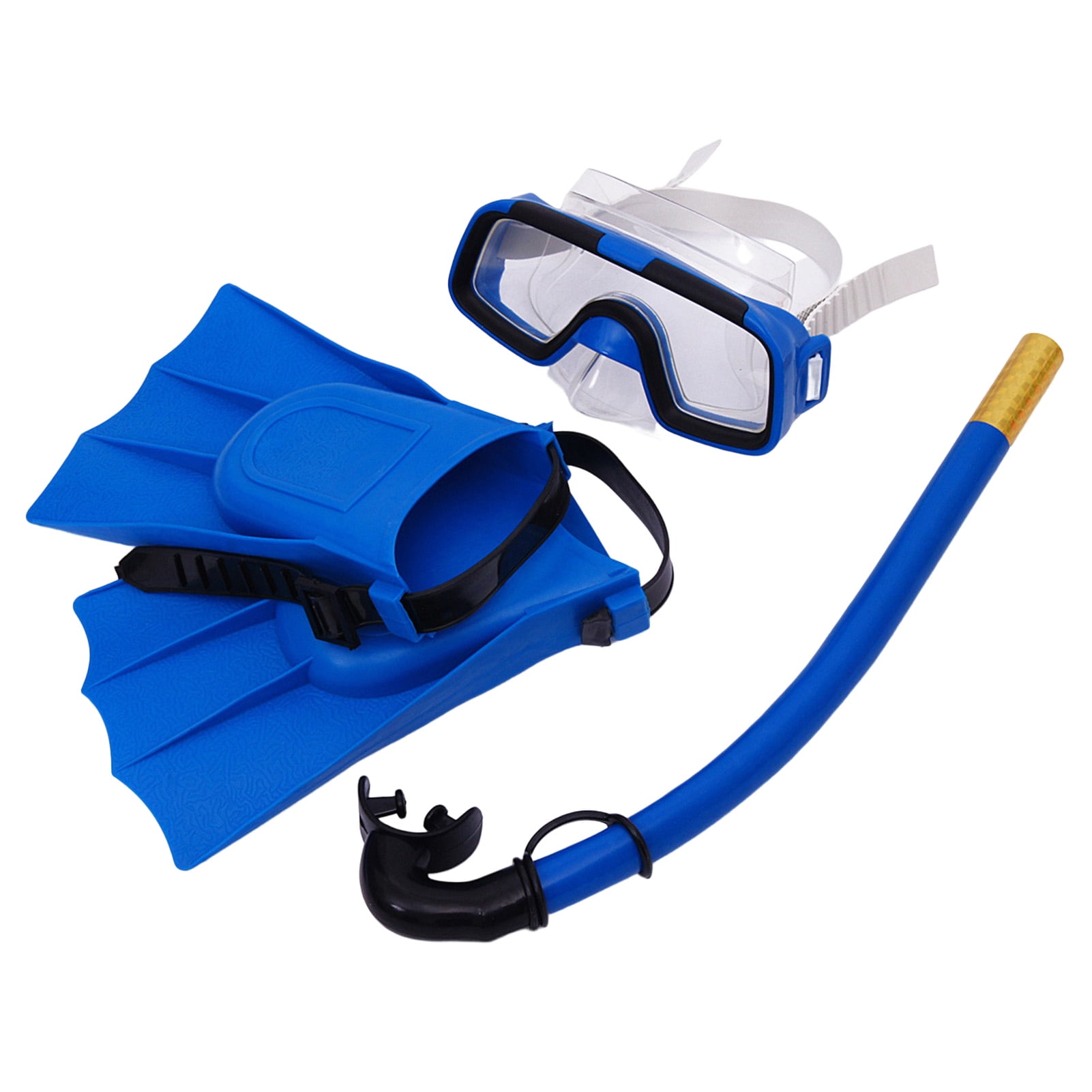 Yoone Waterproof Blue Snorkeling Goggles & Set - Walmart.com