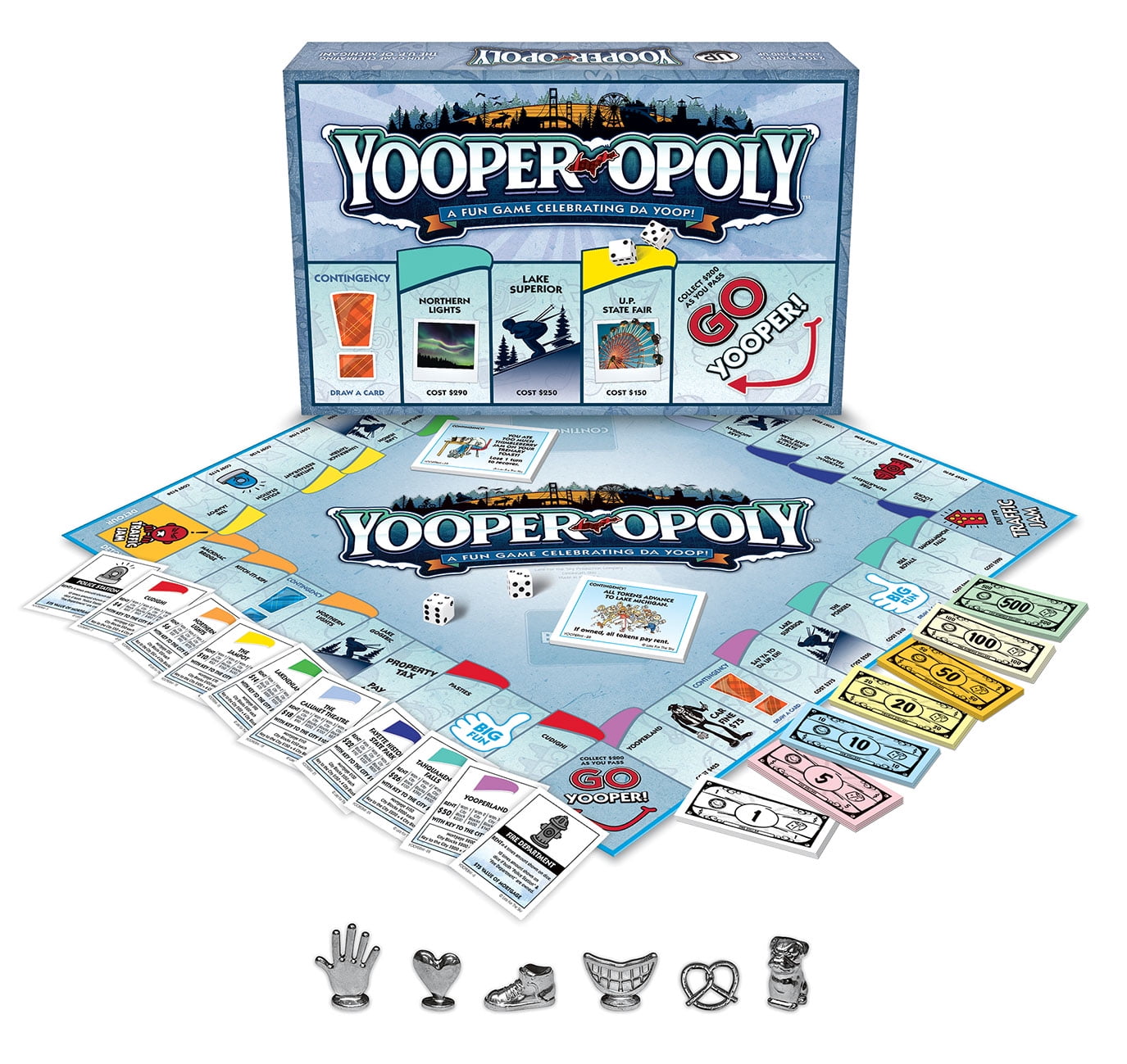 Yooper Opoly Board Game, by Late for the Sky - Walmart.com