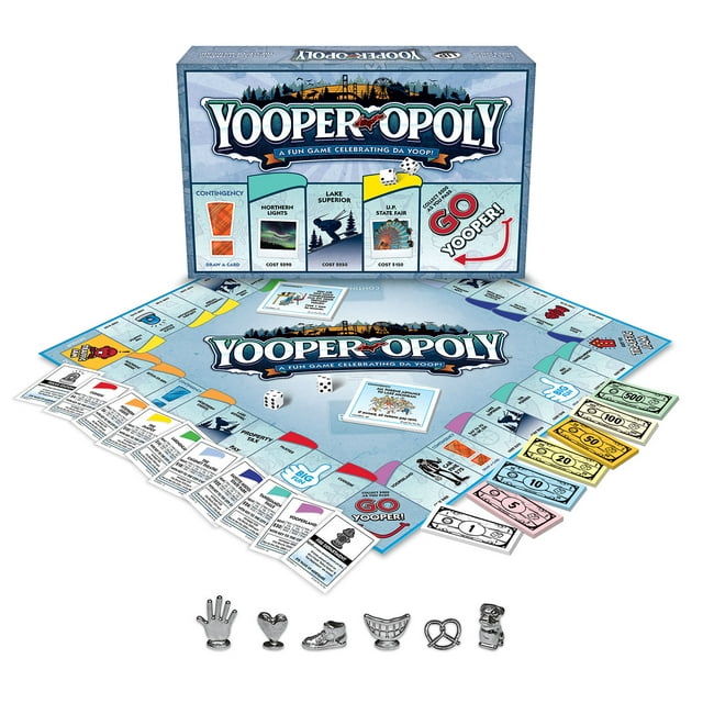 Yooper Opoly Board Game, by Late for the Sky - Walmart.com