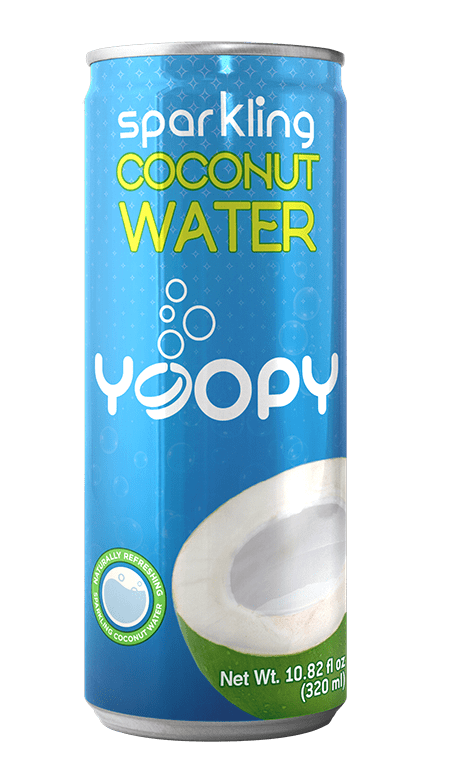 Yoopy Sparkling Coconut Water, 10.82 fl oz - Walmart.com