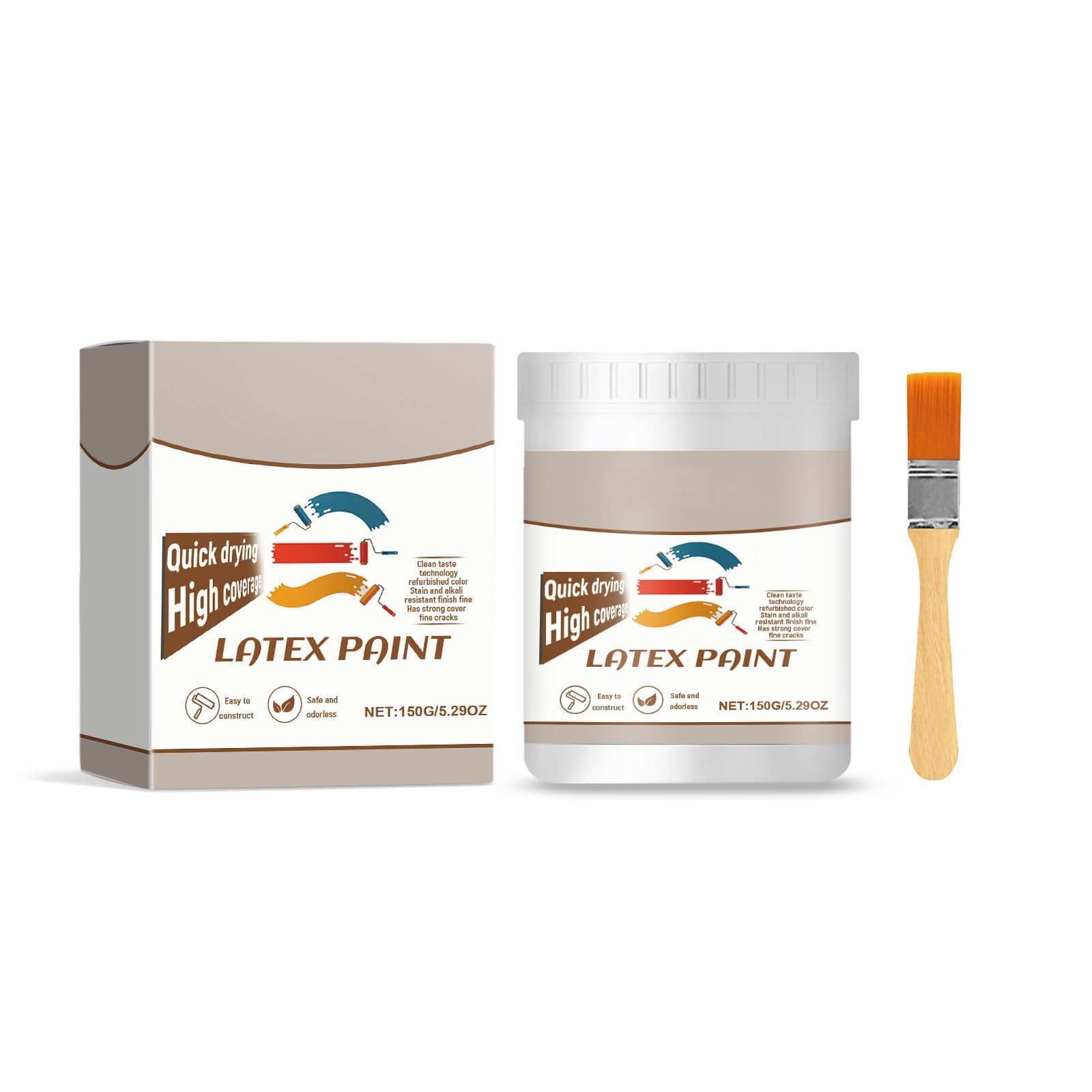 Yooshoverk 1 Gal Wall Stain Cover Up Paint Primer in One Scuff Mark ...