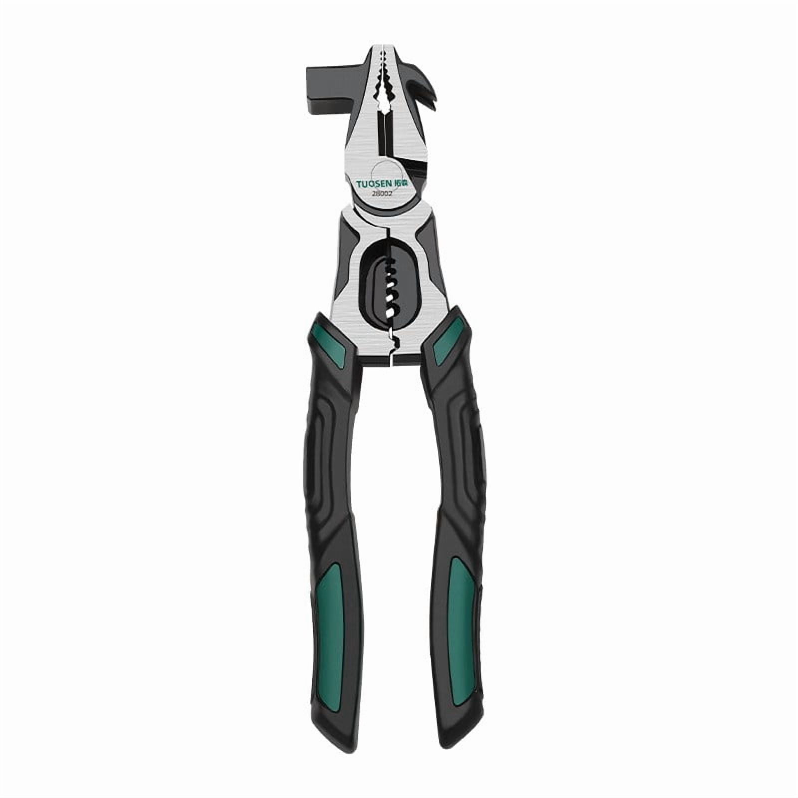 Yooshoverk 10-Inch Industrial Combination Pliers - High Leverage Wire ...