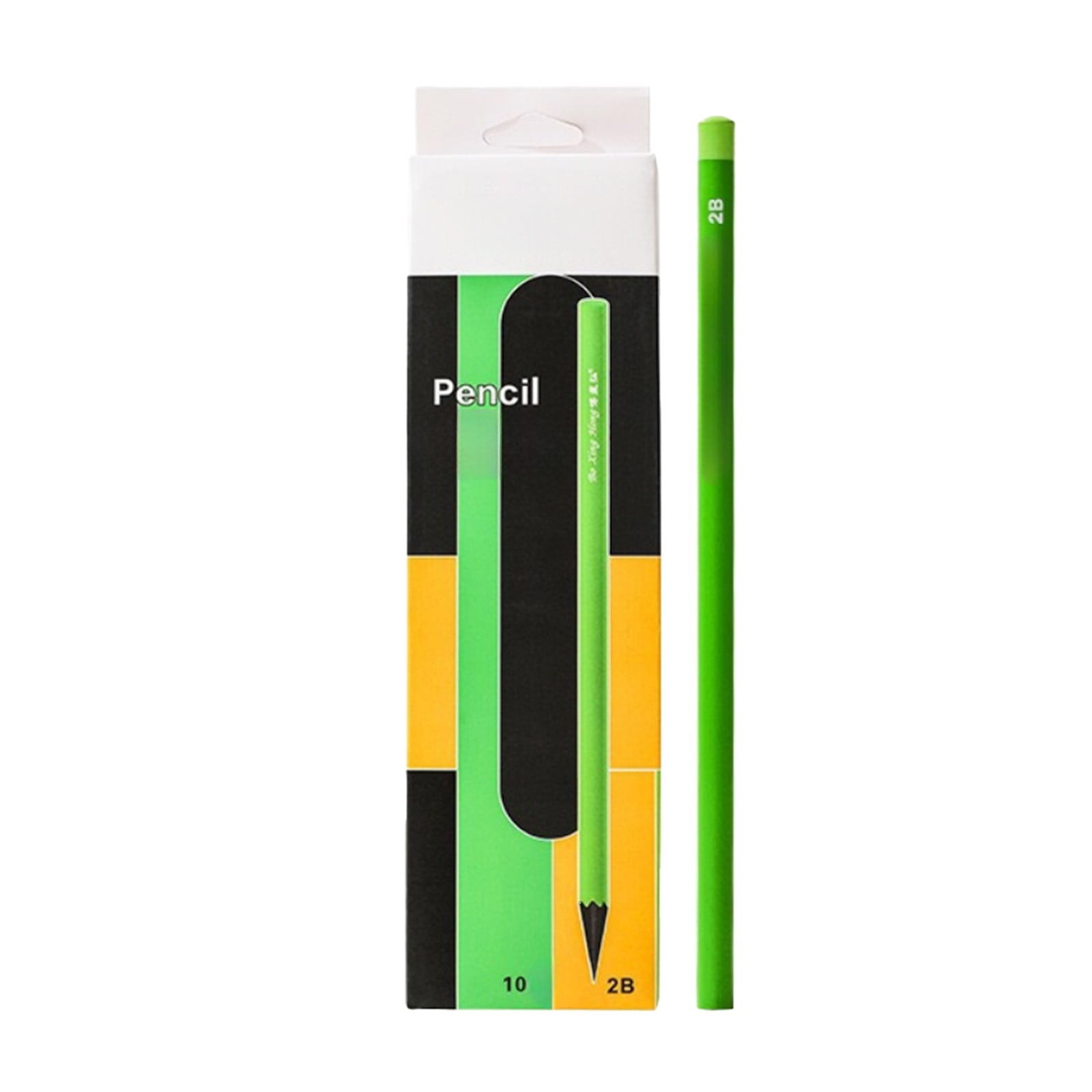 Yooshoverk 10-Pack Jumbo Pencils for - #2 HB & 2B Graphite for Writing ...