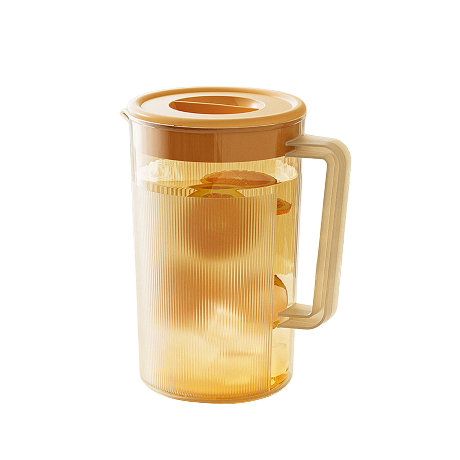Yooshoverk 2 Liter Water Pitcher Beverage Dispenser Fruit Infuser BPA ...