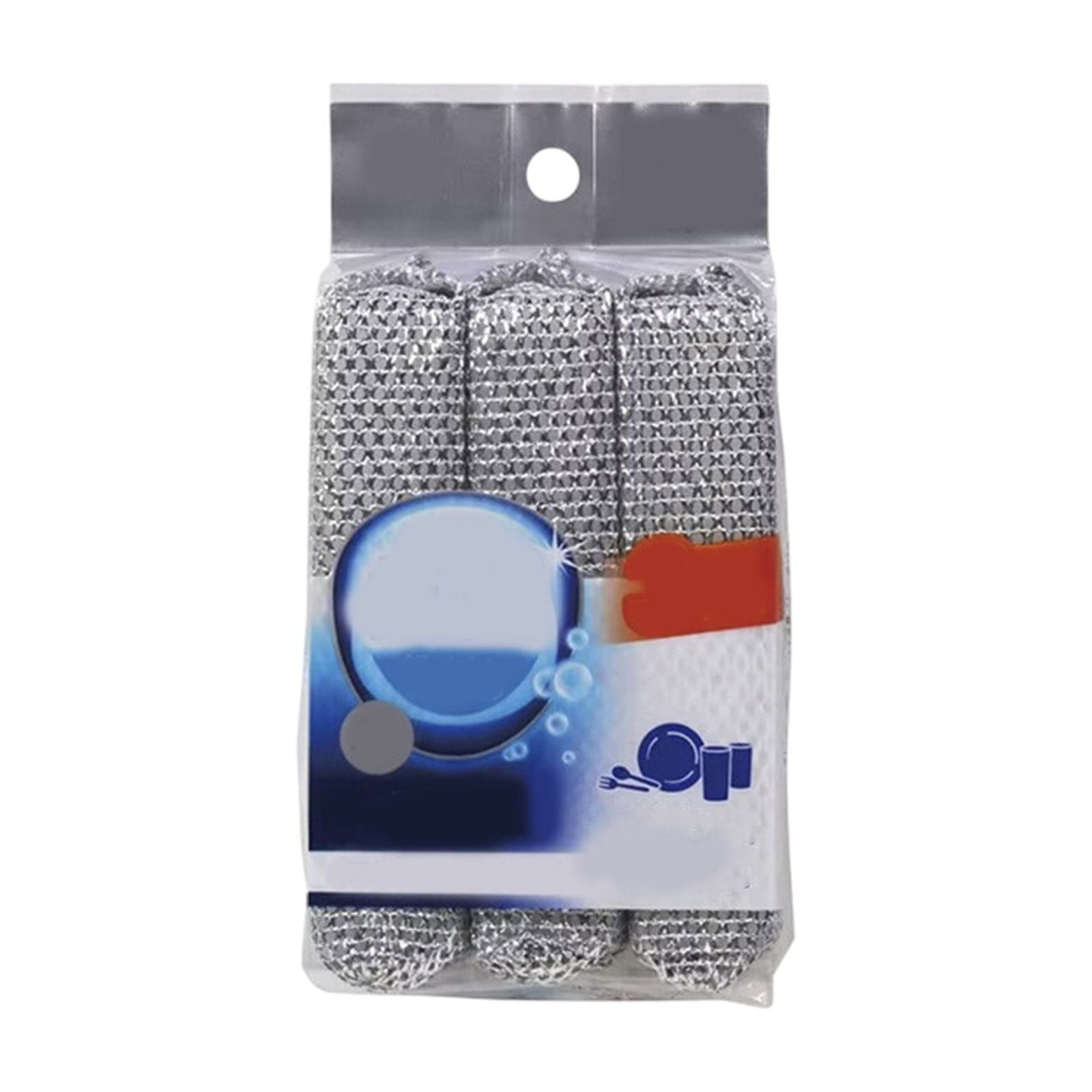 Yooshoverk 3 Pack Non Scratch Scrub Sponges Dual Sided Heavy Duty ...