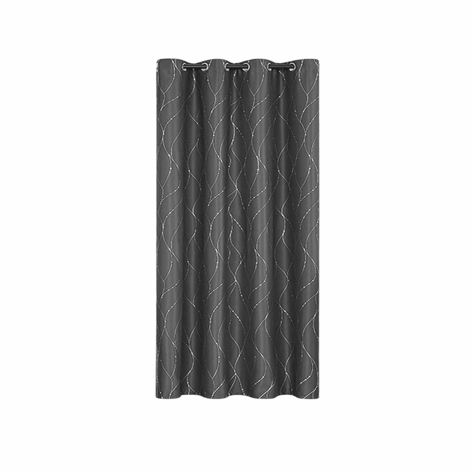 Yooshoverk 39x78" Single Curtain Panel - Blackout Thermal Lined ...
