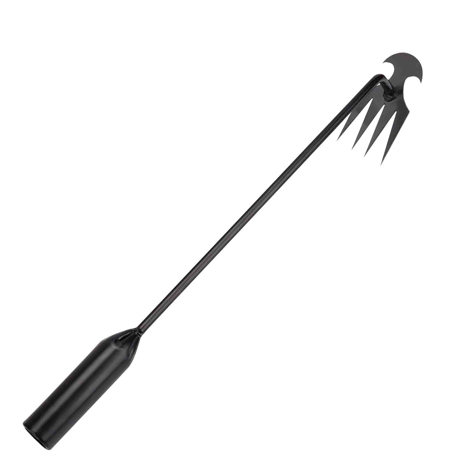 Yooshoverk 4-Claw Manual Weed Puller Tool - Heavy Duty Manganese Steel ...