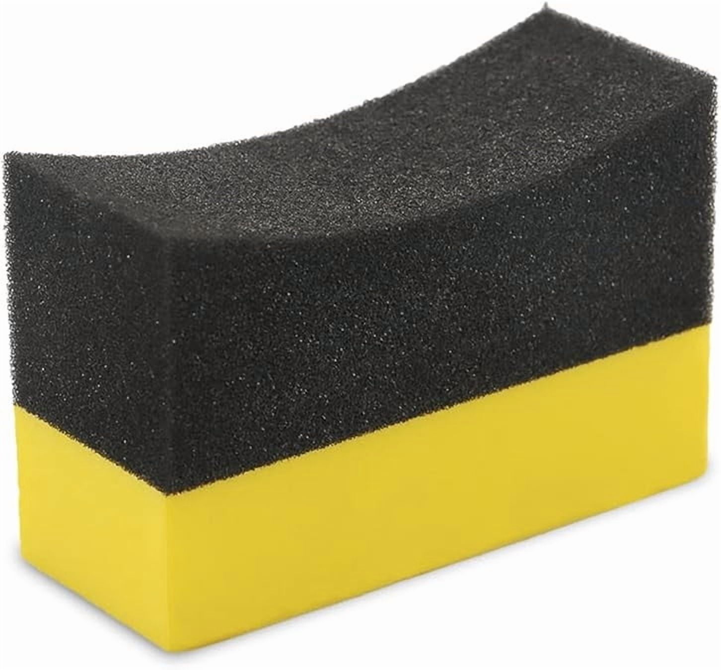 Yooshoverk 4-Pack Tire Dressing Applicator Sponges - Foam Wax Pad for ...