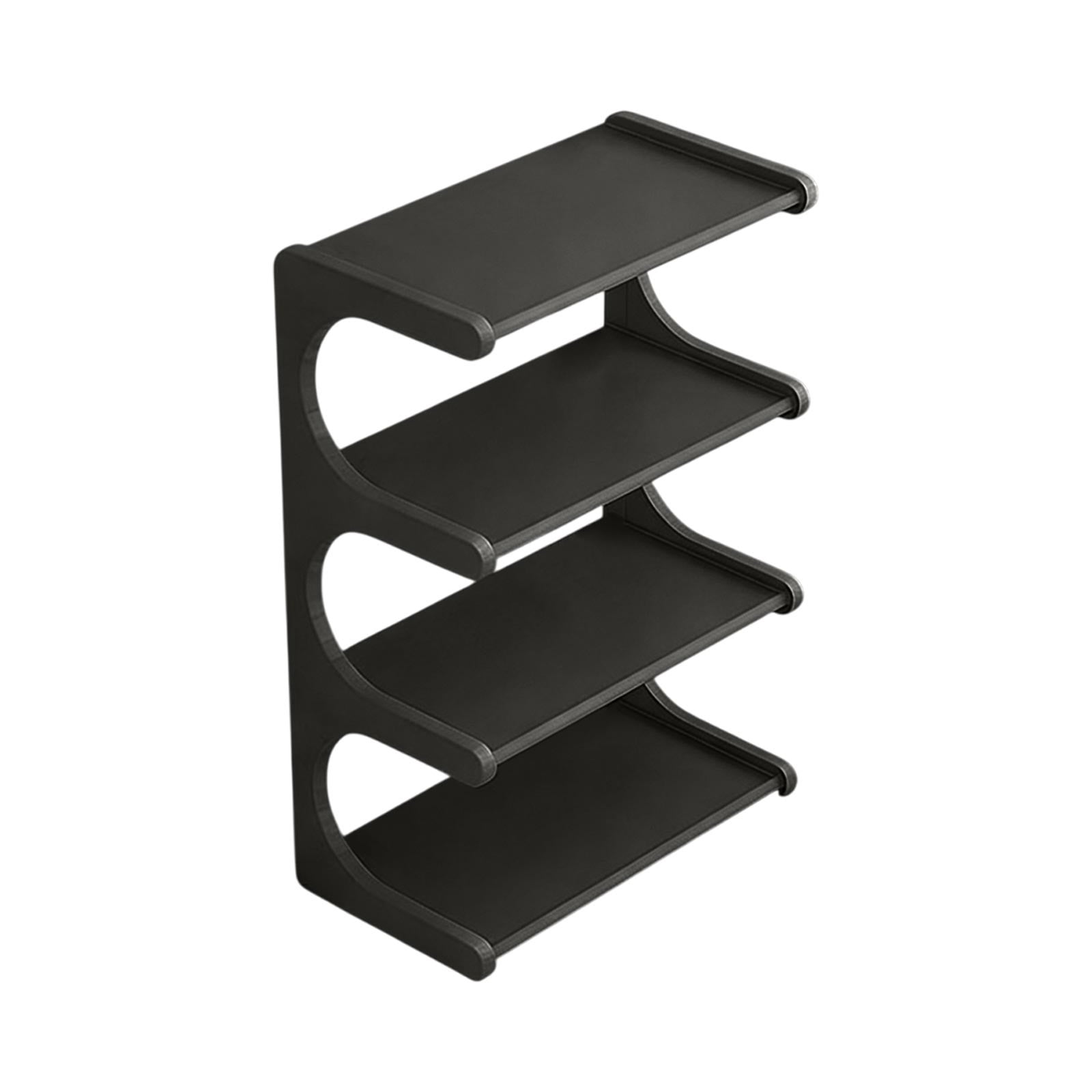 Yooshoverk 4-Tier Shoe Rack Organizer – Tool-Free Assembly Storage ...