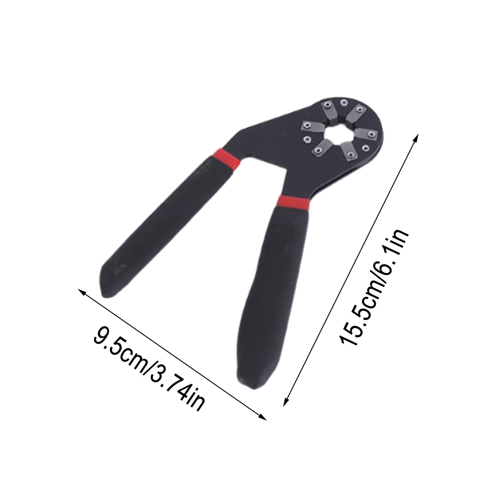 Yooshoverk Adjustable Hex Wrench With Clamp Locking Pliers Design Grips ...