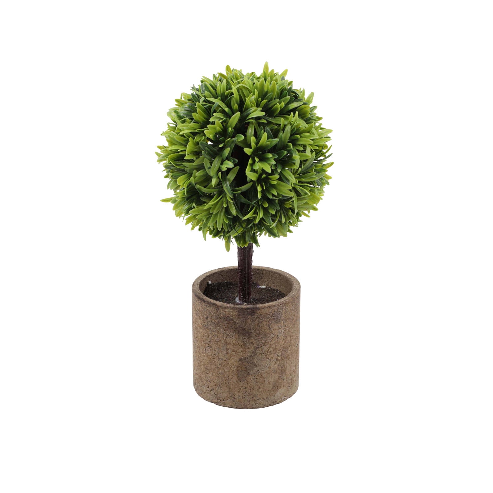 Yooshoverk Artificial Paper Pulp Plant Ball Potted Fake Greenery Round ...
