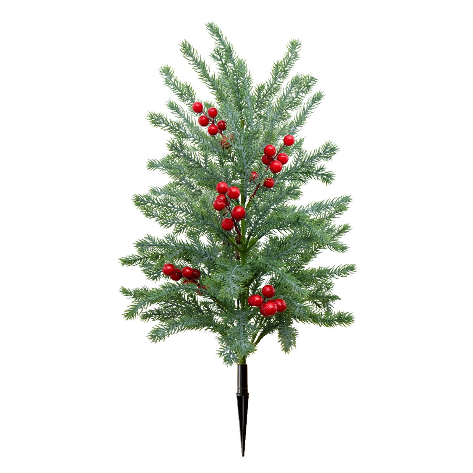 Yooshoverk Artificial Pine Spikes - Set of 6 Faux Evergreen Stems for ...