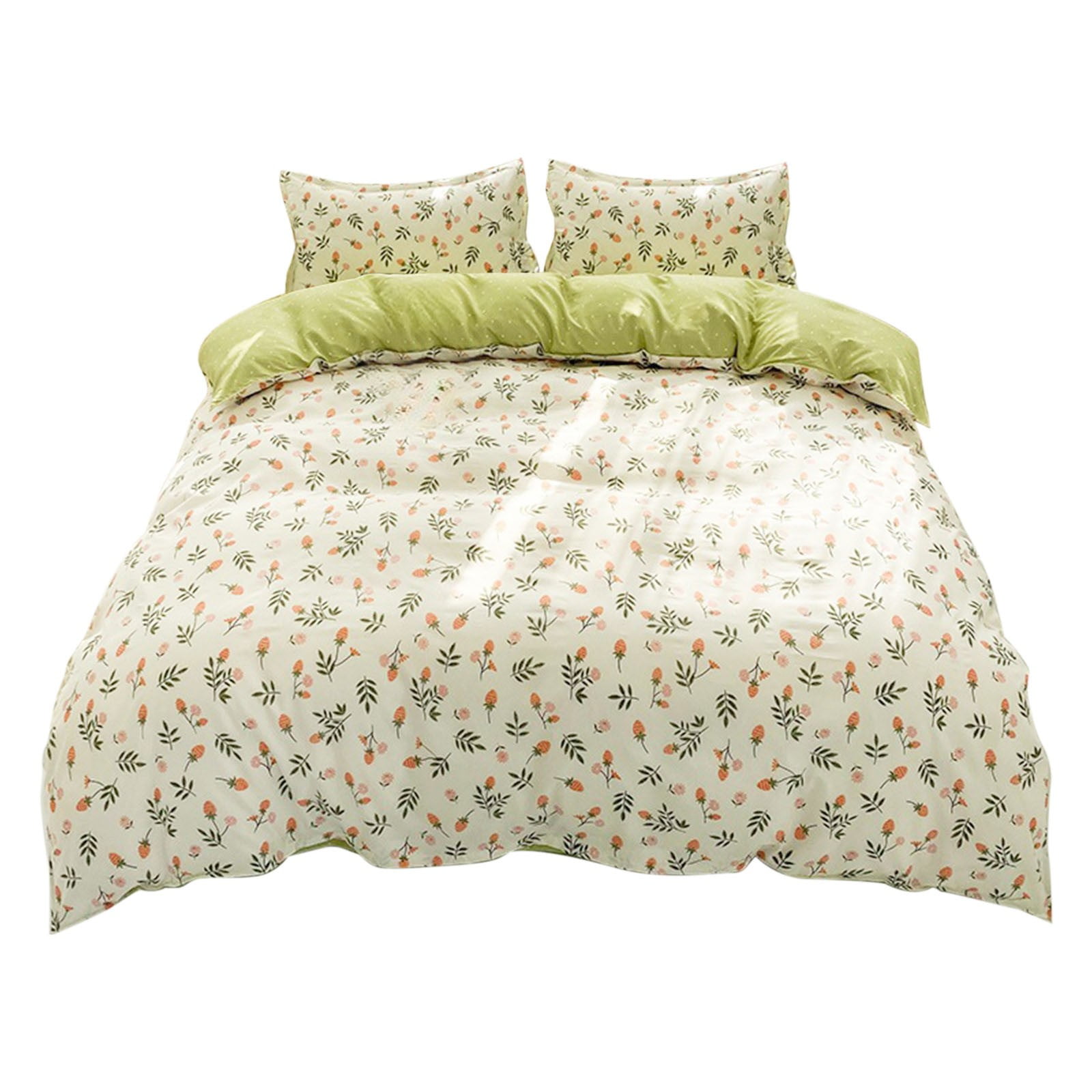 Yooshoverk Bedding Set 4-Piece Soft Dorm Friendly with Pillowcases ...