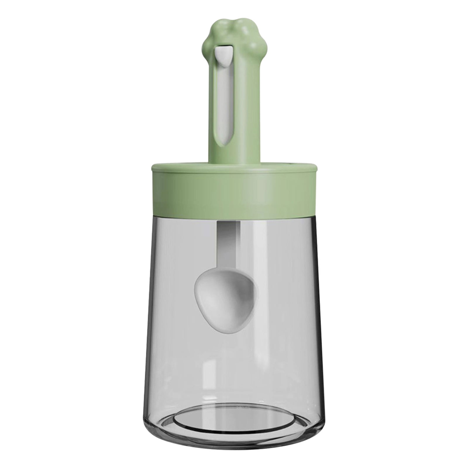 Yooshoverk Cat Paw Spice Jar Glass Container Transparent Sealed Lid ...
