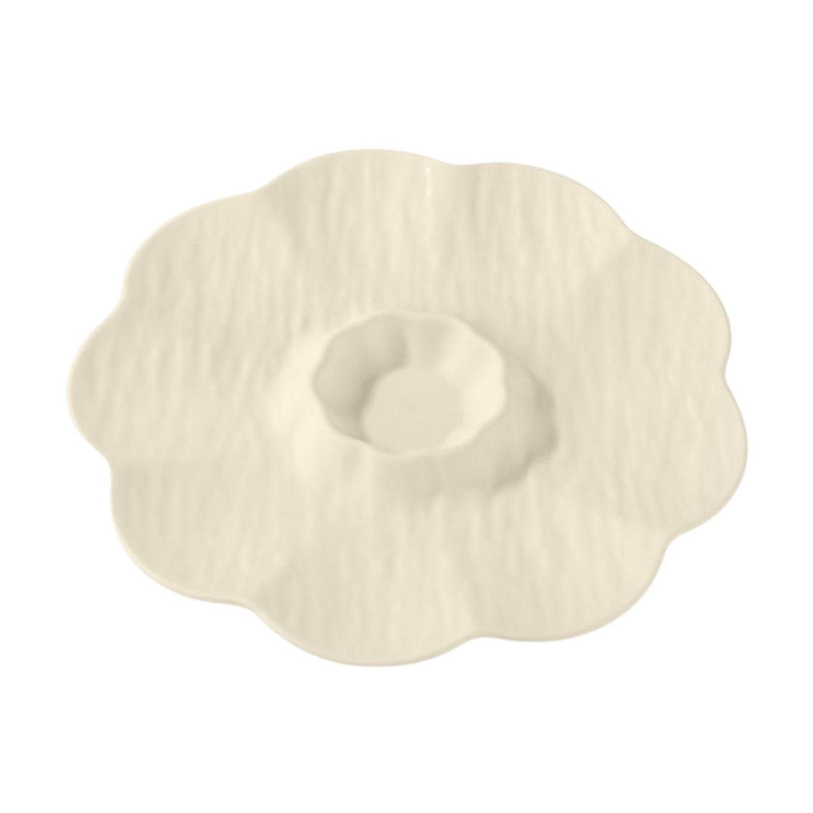 Yooshoverk Dipping Sauce Plate, Plastic Stone-Style Design, Snack and ...