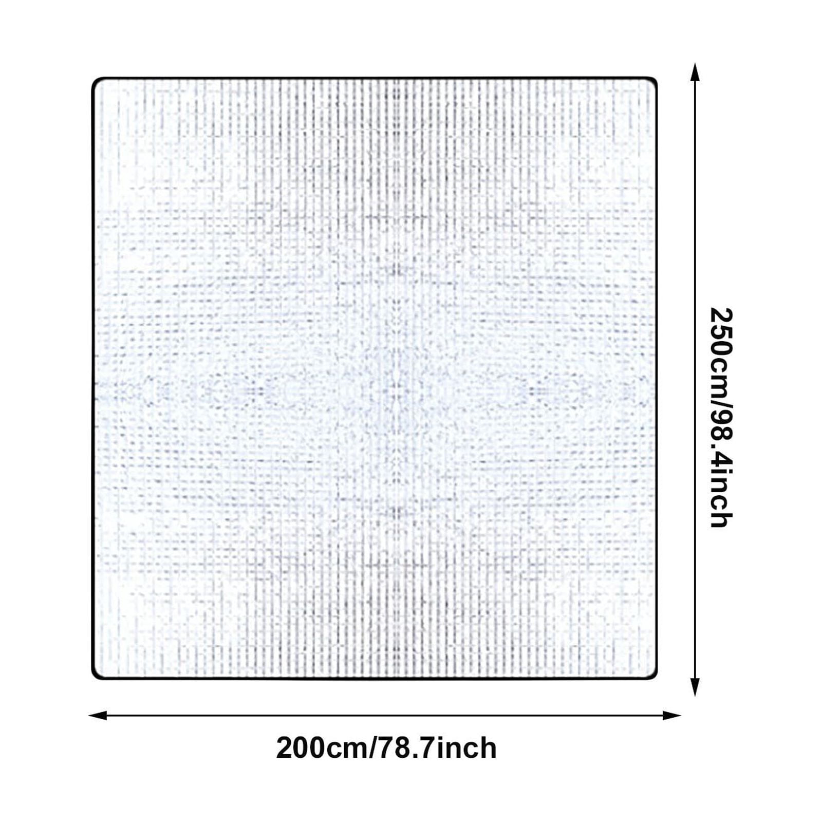 Yooshoverk Double-Sided Aluminum Foil Insulation Mat Ultralight ...