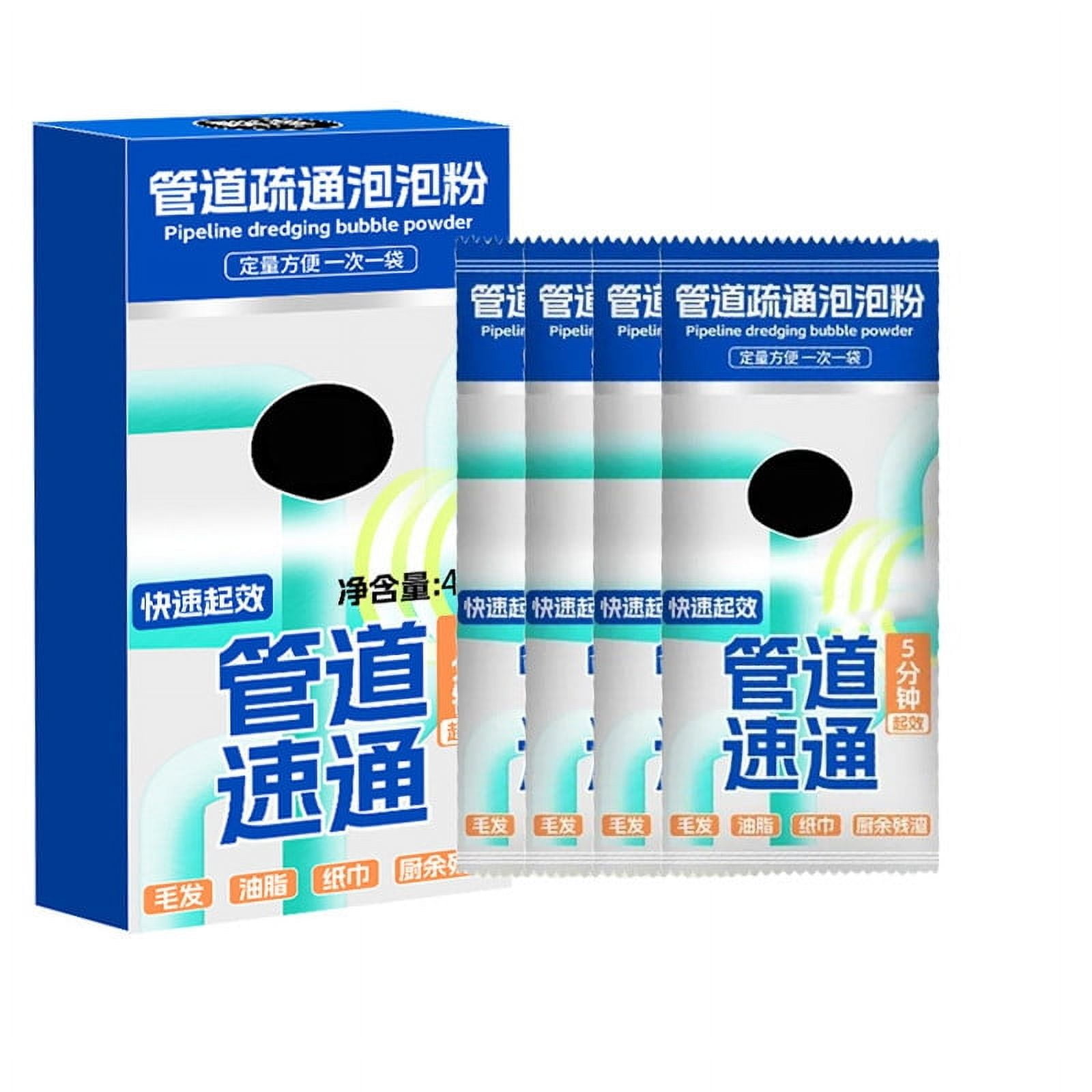 Yooshoverk Drain Cleaner Powder Fast Acting Pipe Unclogger Kitchen Sink ...