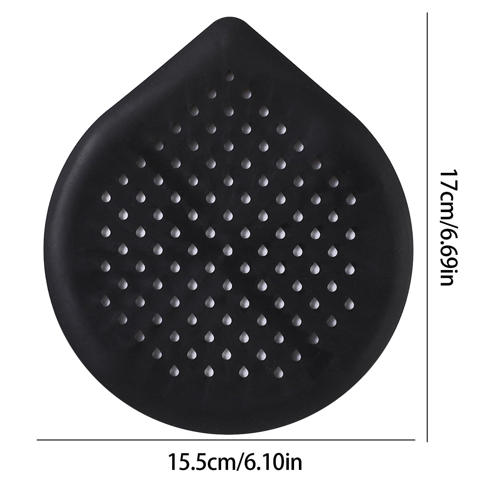 Yooshoverk Drain Cover Silicone Filter Anti-Clog for Kitchen, Bathroom ...