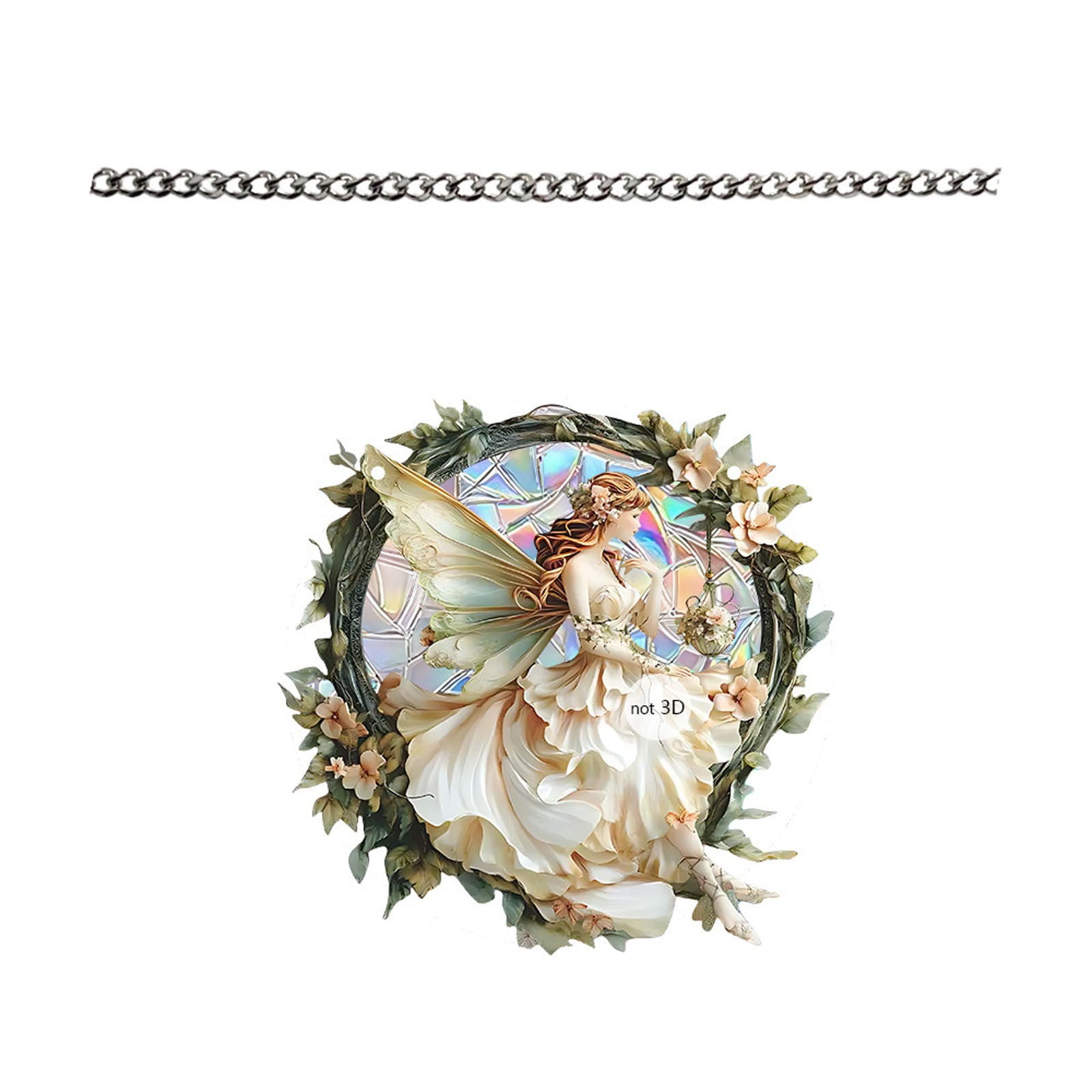 Yooshoverk Enchanted Fairy Window Hanger & 2D Decor - Dreamy Forest ...