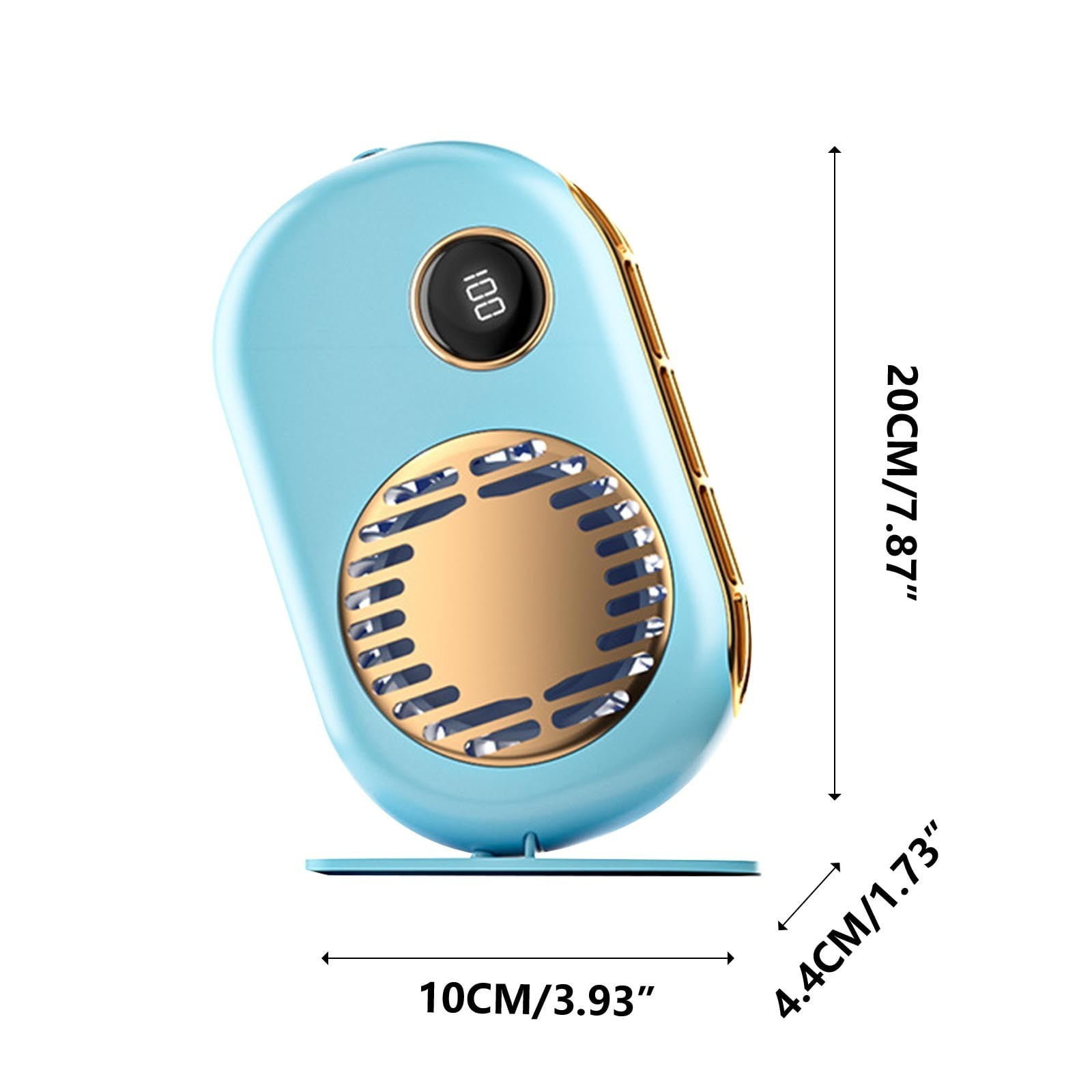 Yooshoverk Handheld Fan, 100-Gear Silent USB-Charged, Portable Cooling ...