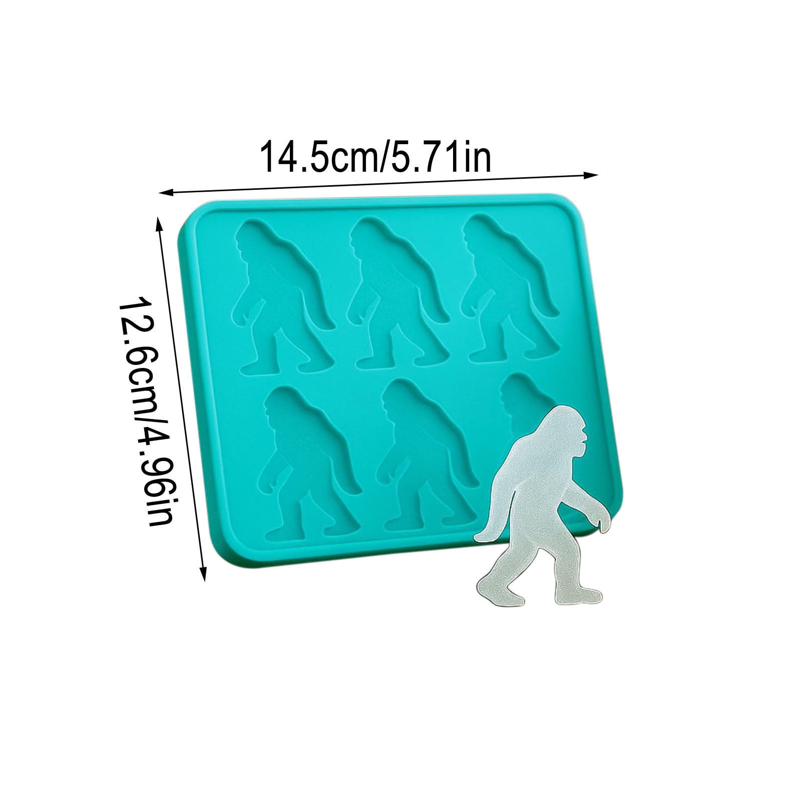 Yooshoverk Large Ice Lattice Freezer Pod Mold Creative Shape Tray For ...
