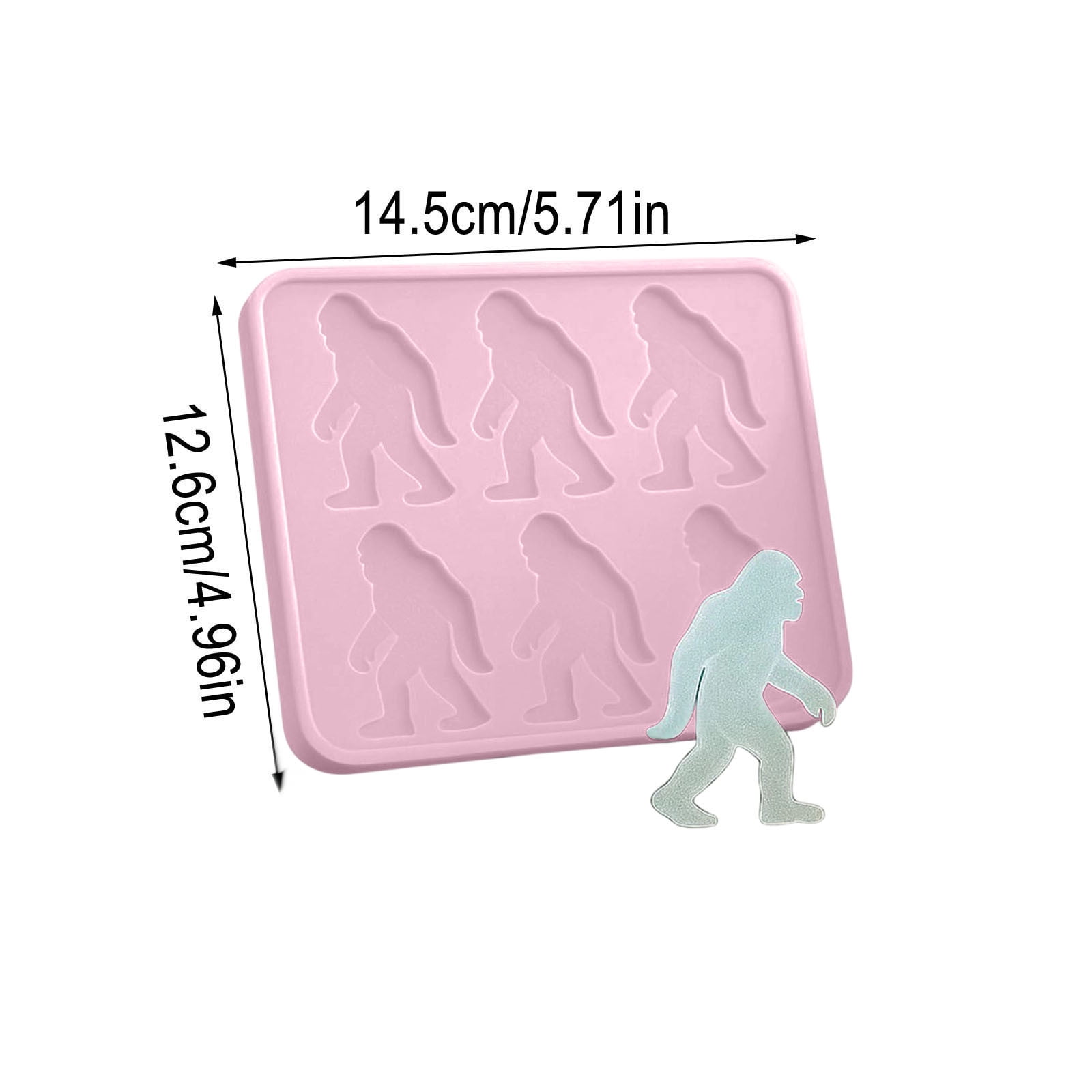 Yooshoverk Large Ice Lattice Freezer Pod Mold Creative Shape Tray For ...