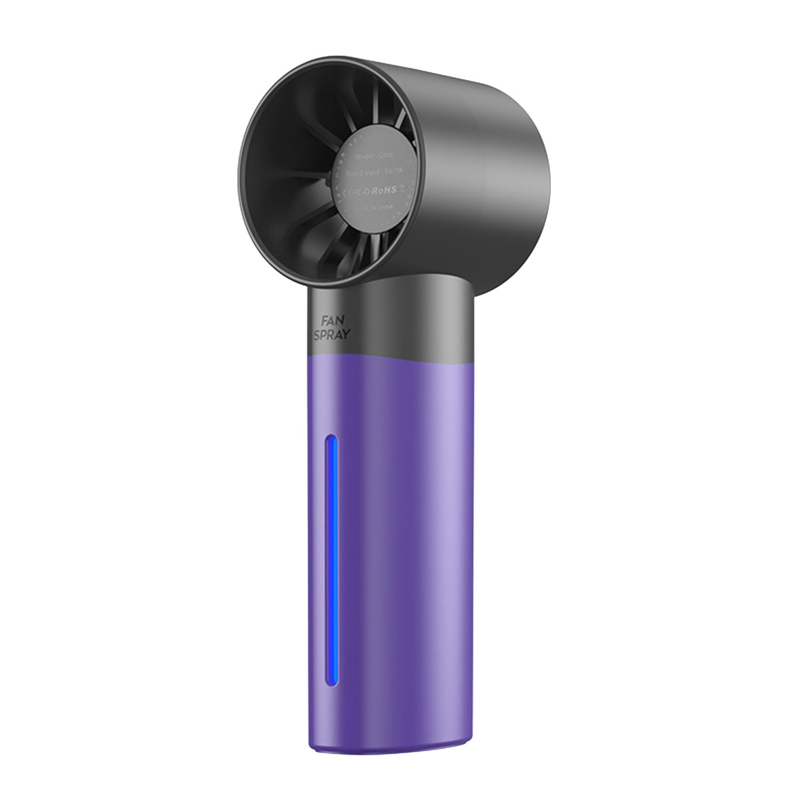 Yooshoverk Misting Cooling Fan - 3-IN-1 Handheld/Stand/Neck Mode - 500ml Water Tank for Outdoor ...