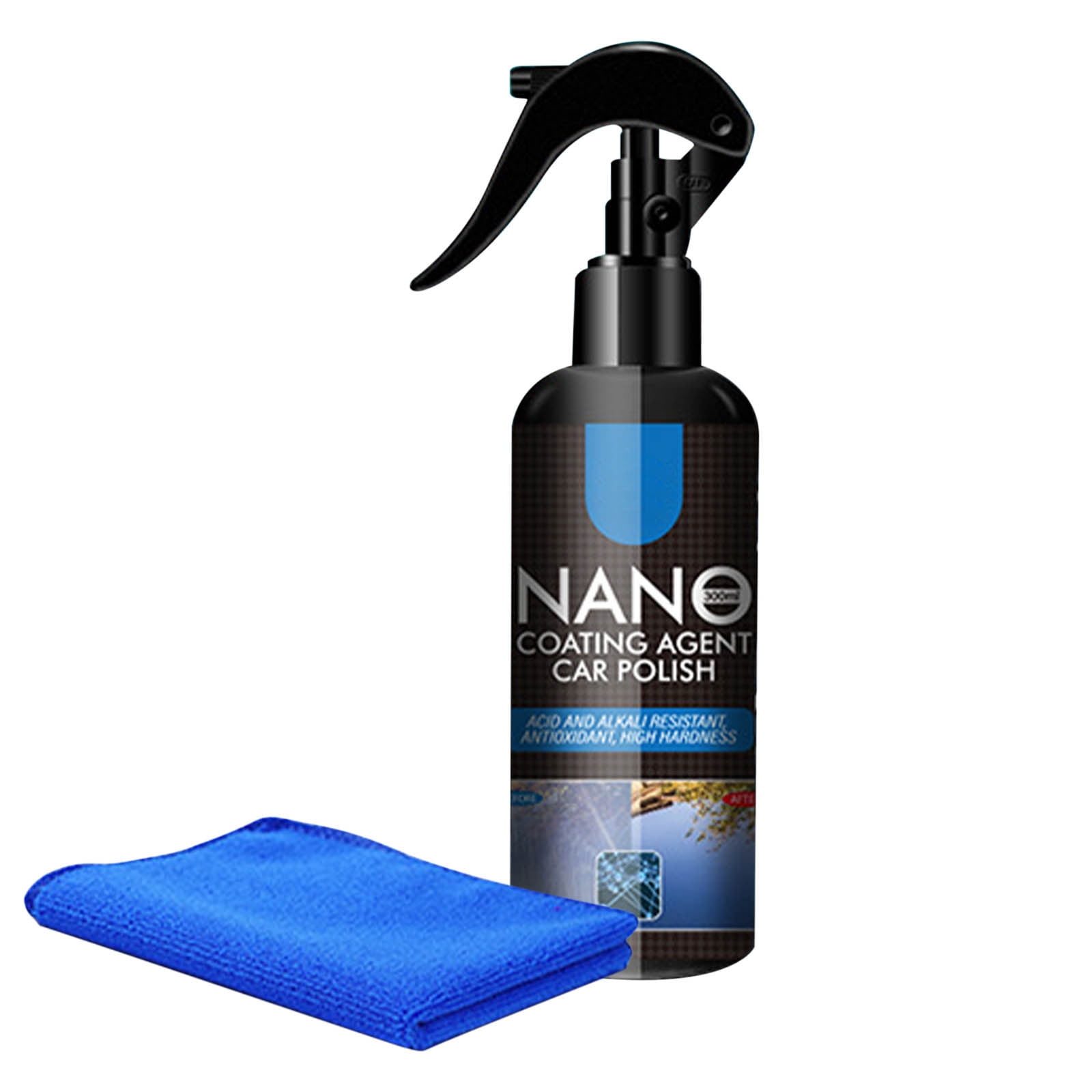 Yooshoverk Nano Ceramic Coating 10oz Spray On Paint Sealant 9H Hardness ...