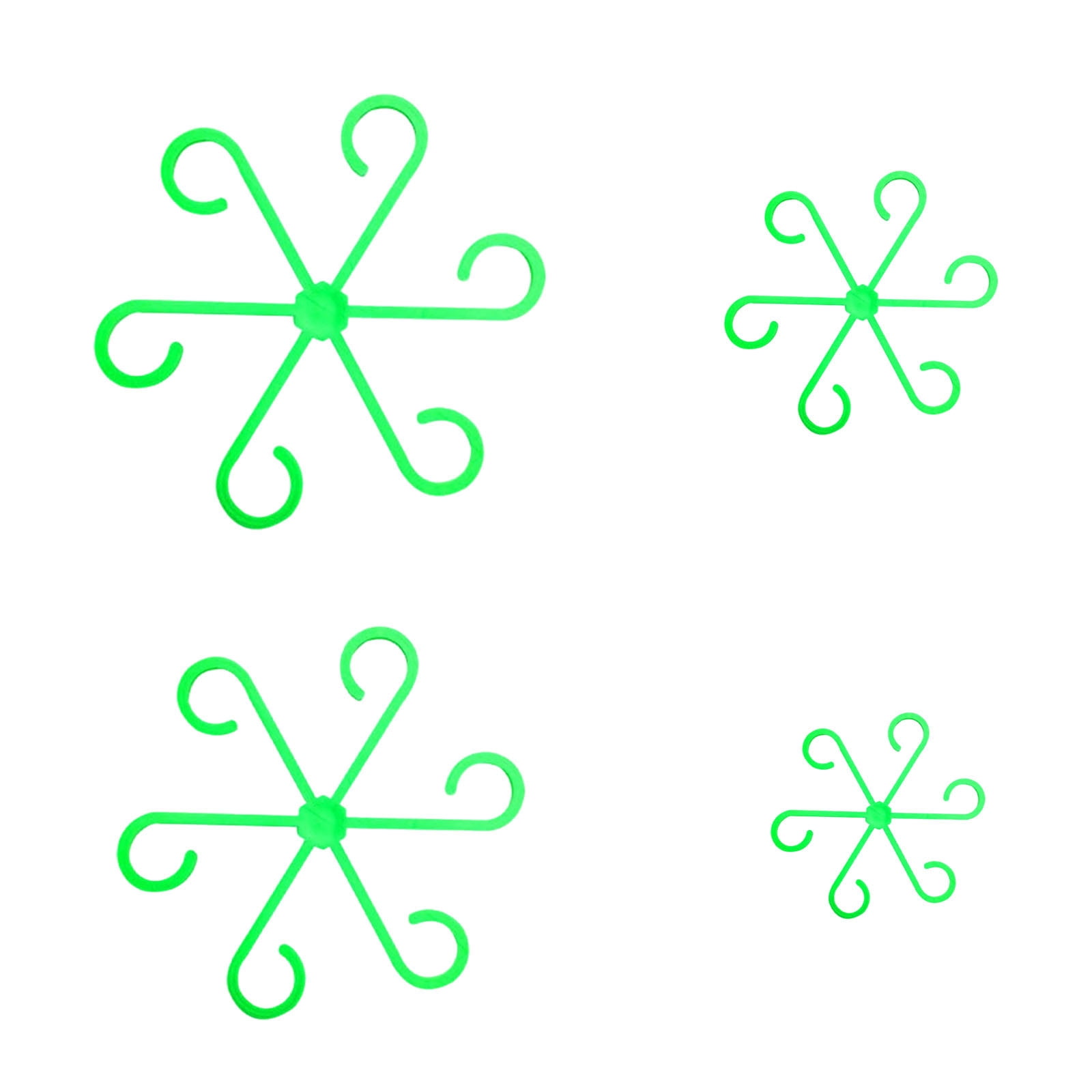 Yooshoverk Plant Fixation Clips, 8PC Reusable Plastic Stakes, Indoor ...