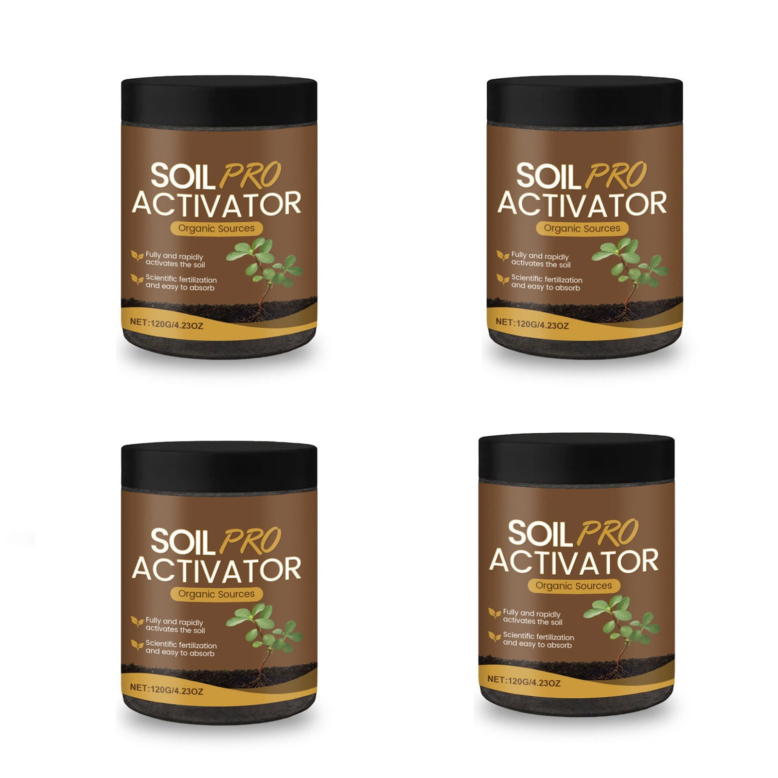 Yooshoverk Plant Growth Booster Powder Multi Nutrient Soil Enhancer 2/3 ...