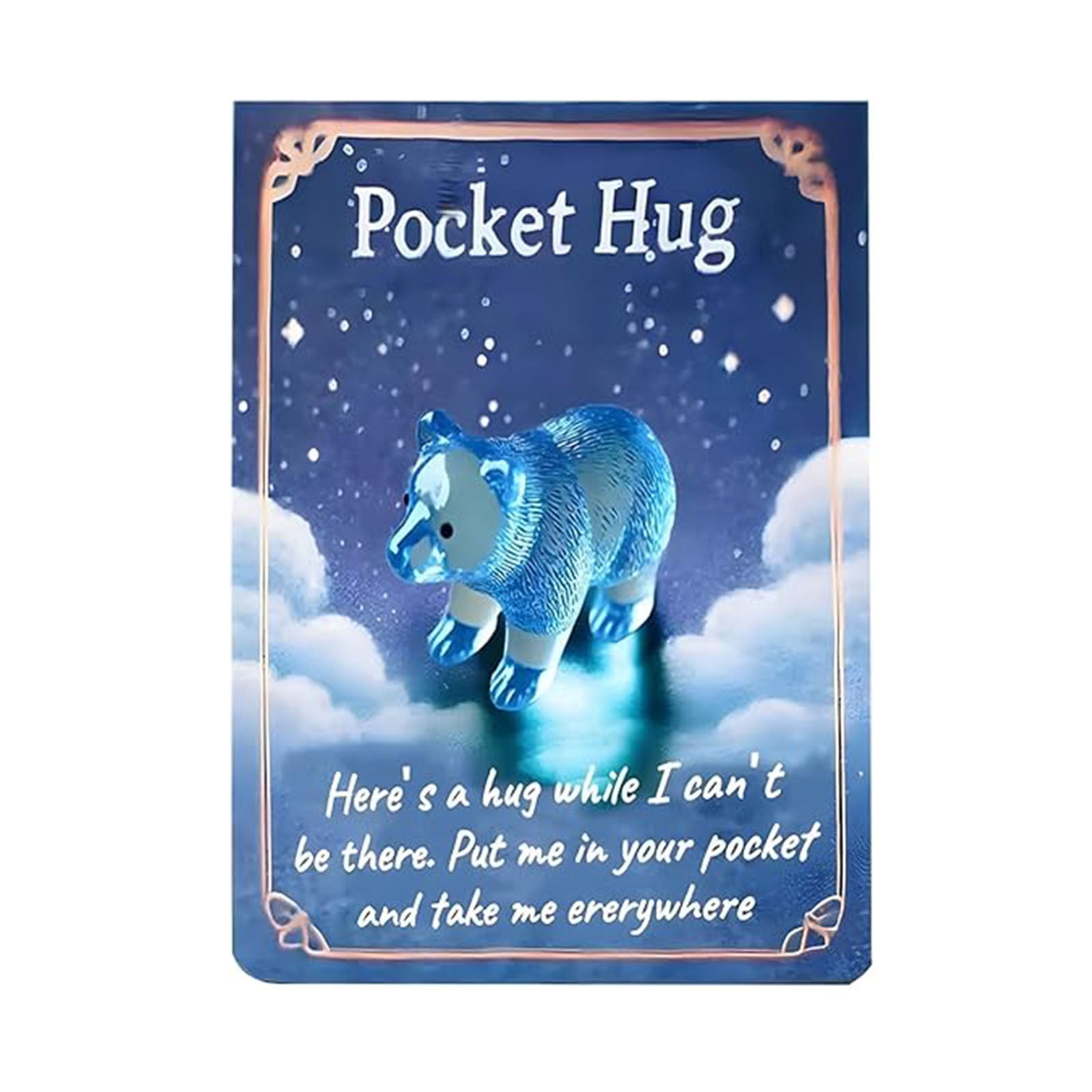 Yooshoverk Pocket Hug Turtle Gift Set: Mini Resin Animal with ...