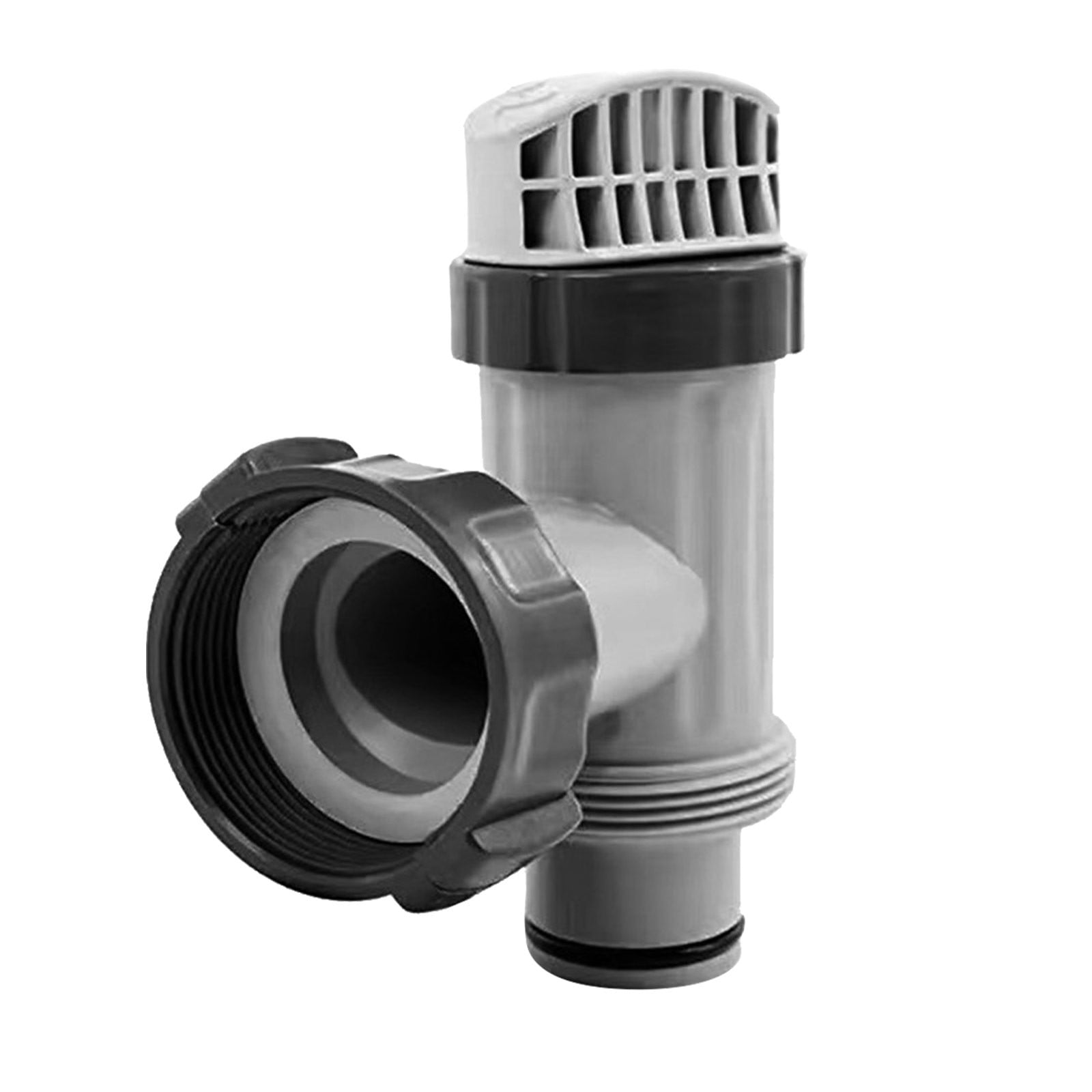 Yooshoverk Pool Valve Connector, 1.5-Inch Plunger Valve Hose Adapter ...