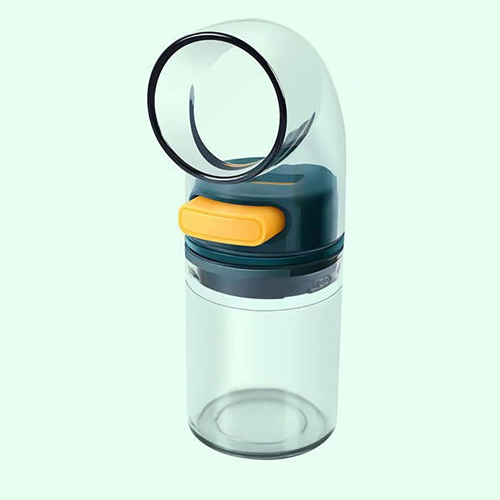 Yooshoverk Precision Salt Dispenser Adjustable Measuring Shaker w/ Push ...