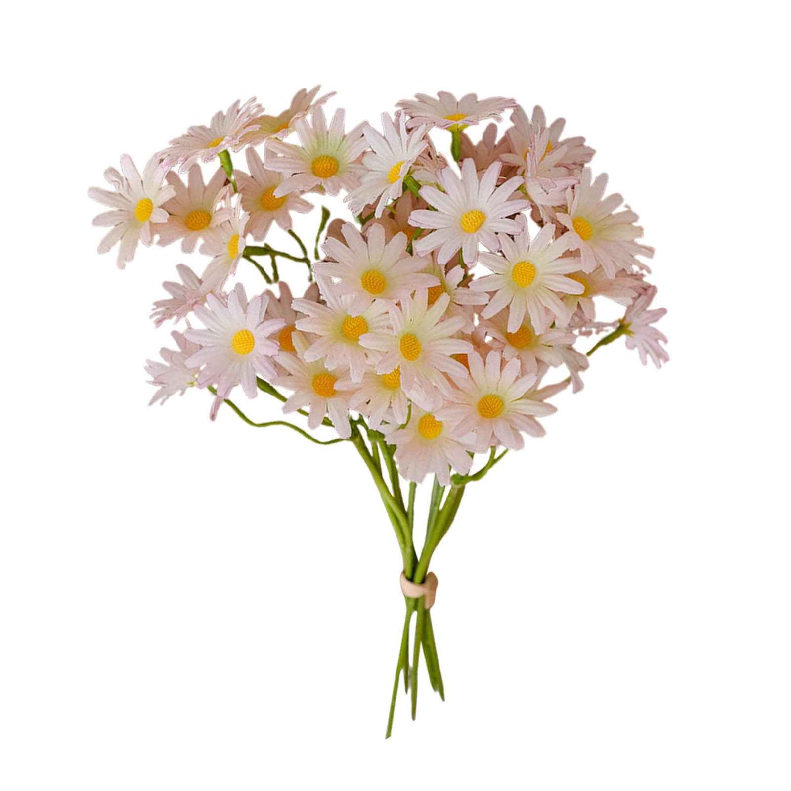 Yooshoverk Realistic Chrysanthemum Artificial Flowers – 10.6” Silk Faux ...