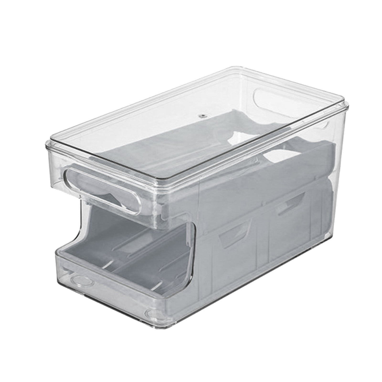 Yooshoverk Rolling Egg Organizer for Refrigerator, 24 Count Storage ...