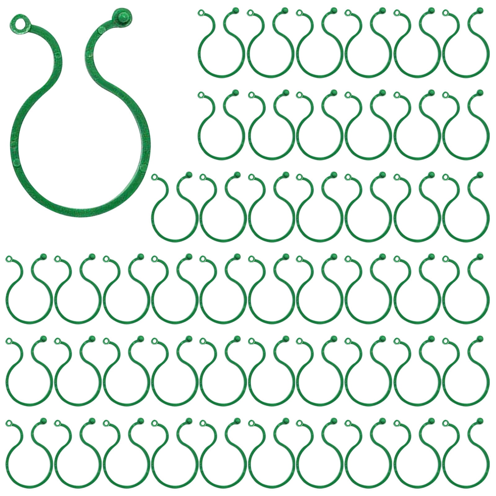 Yooshoverk Seedling Plant Clips, 50PC Reusable Vine Support, Easy-Use ...