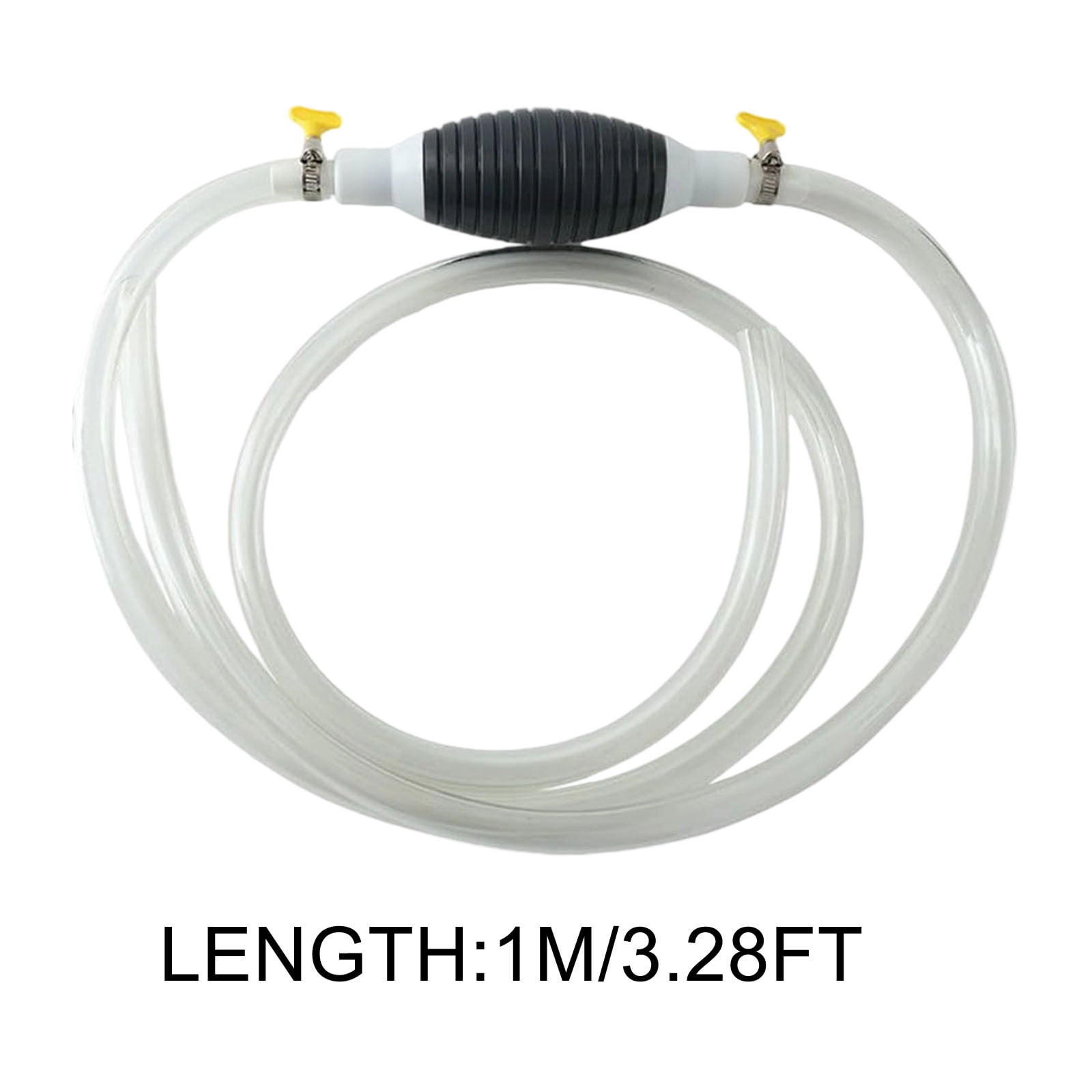 Yooshoverk Siphon Pump with Hose and Clip Oil Extractor Hand Pump ...