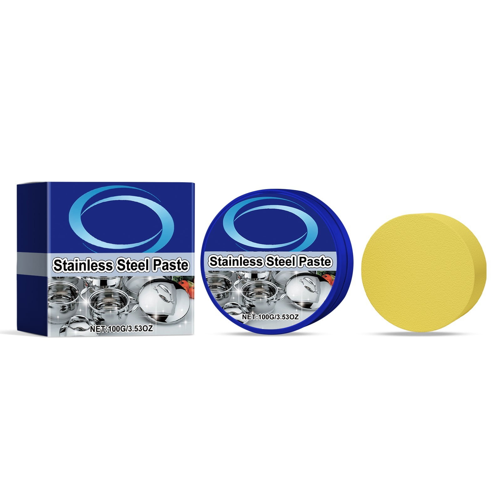 Yooshoverk Stainless Steel Cleaning Paste - Multi-Surface Polish for ...
