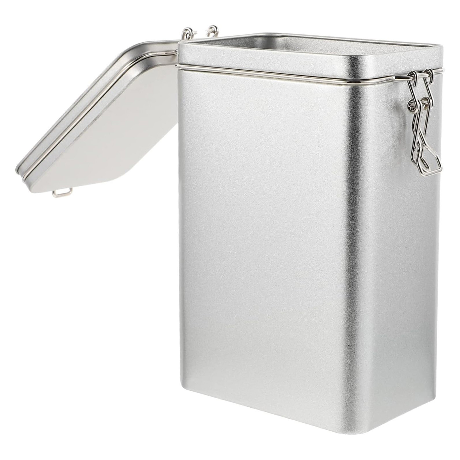 Yooshoverk Tin Can Storage Jar Airtight Container Kitchen Organizer ...